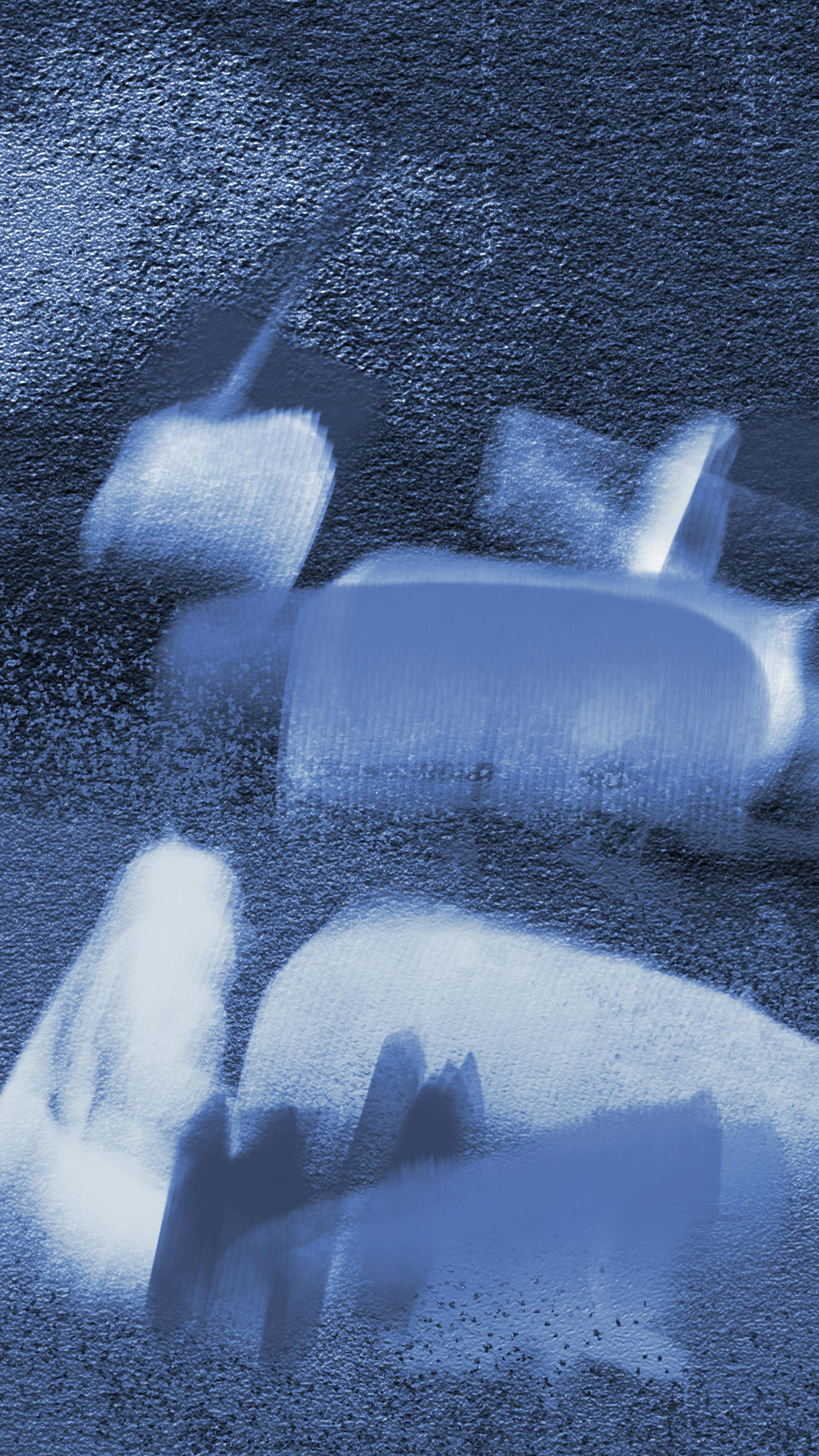 Abstract Blue Textured Painting Background Art · Free Stock Photo