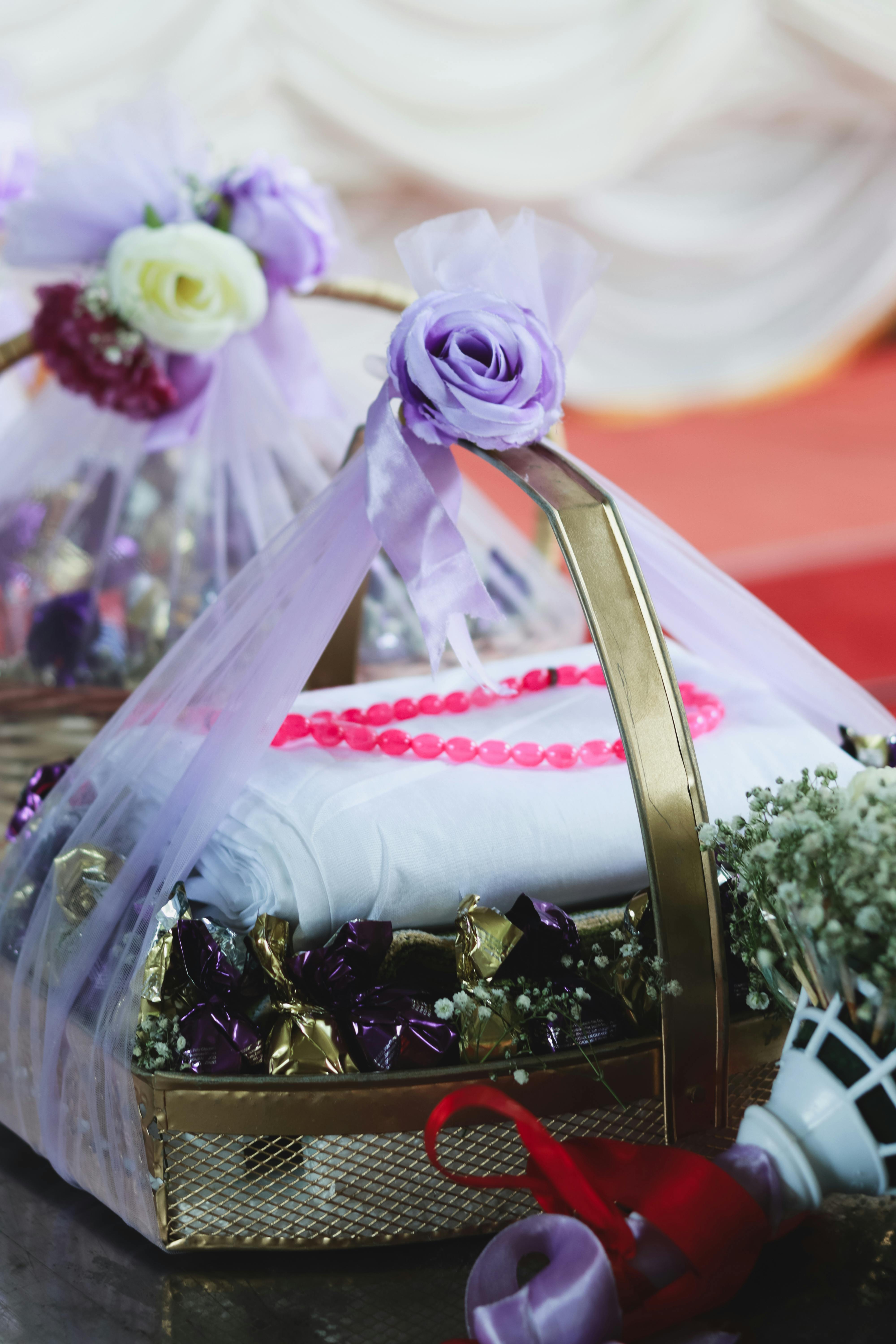 Elegant Floral Gifts at Kerala Celebration · Free Stock Photo