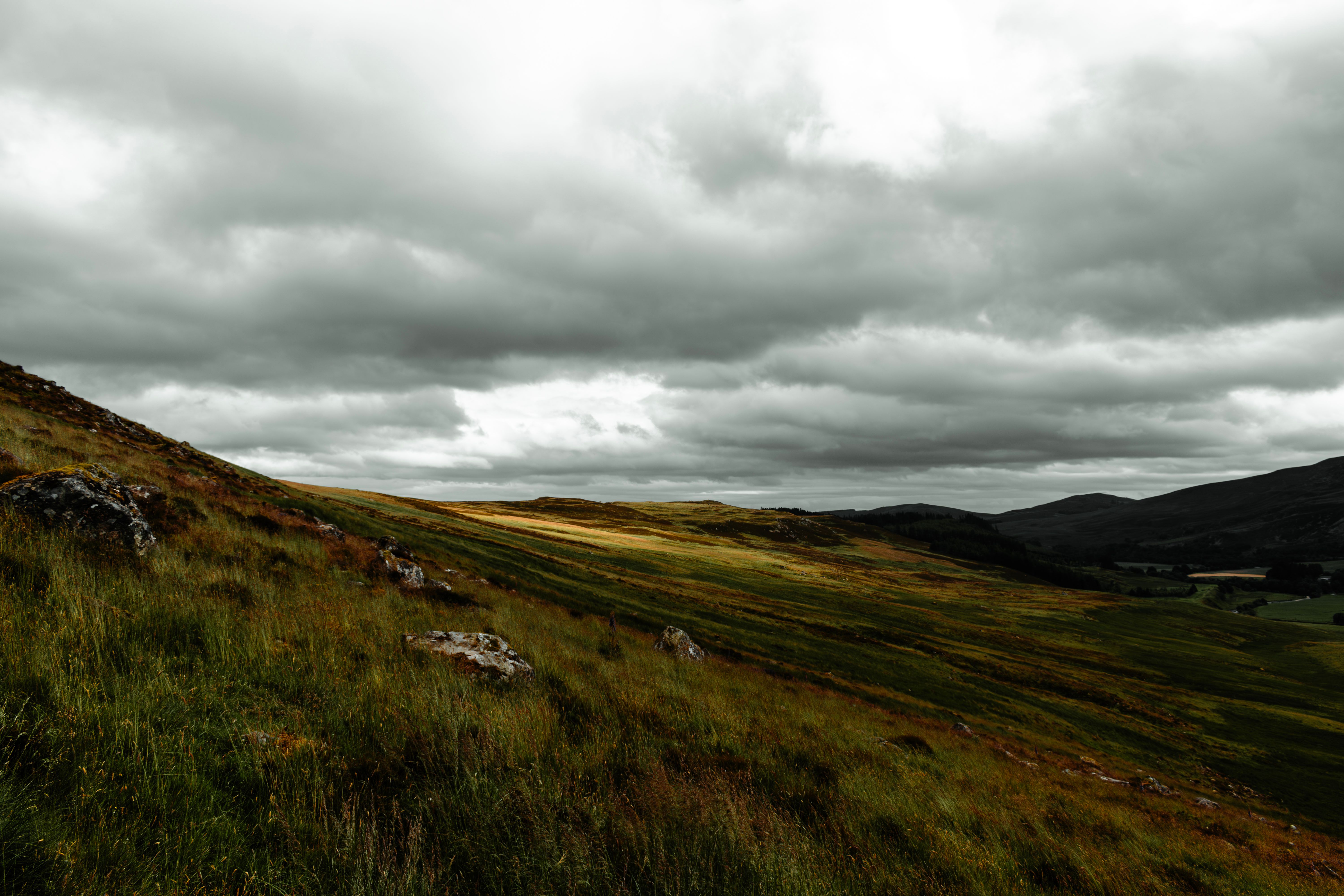 Espectacular Paisaje De Las Tierras Altas De Escocia · Foto de stock ...