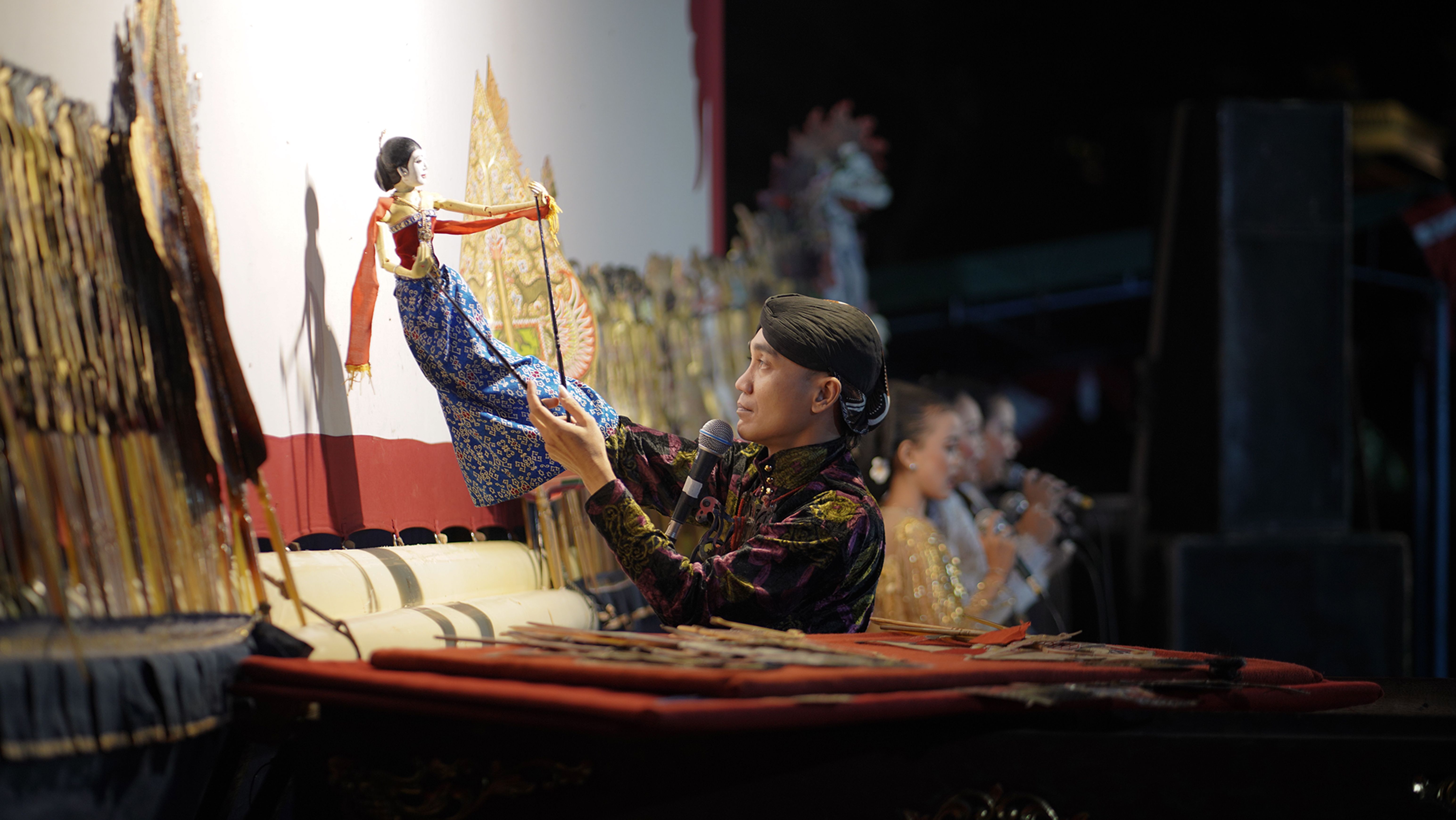 Pertunjukan Wayang Tradisional Di Jawa Tengah · Foto Stok Gratis