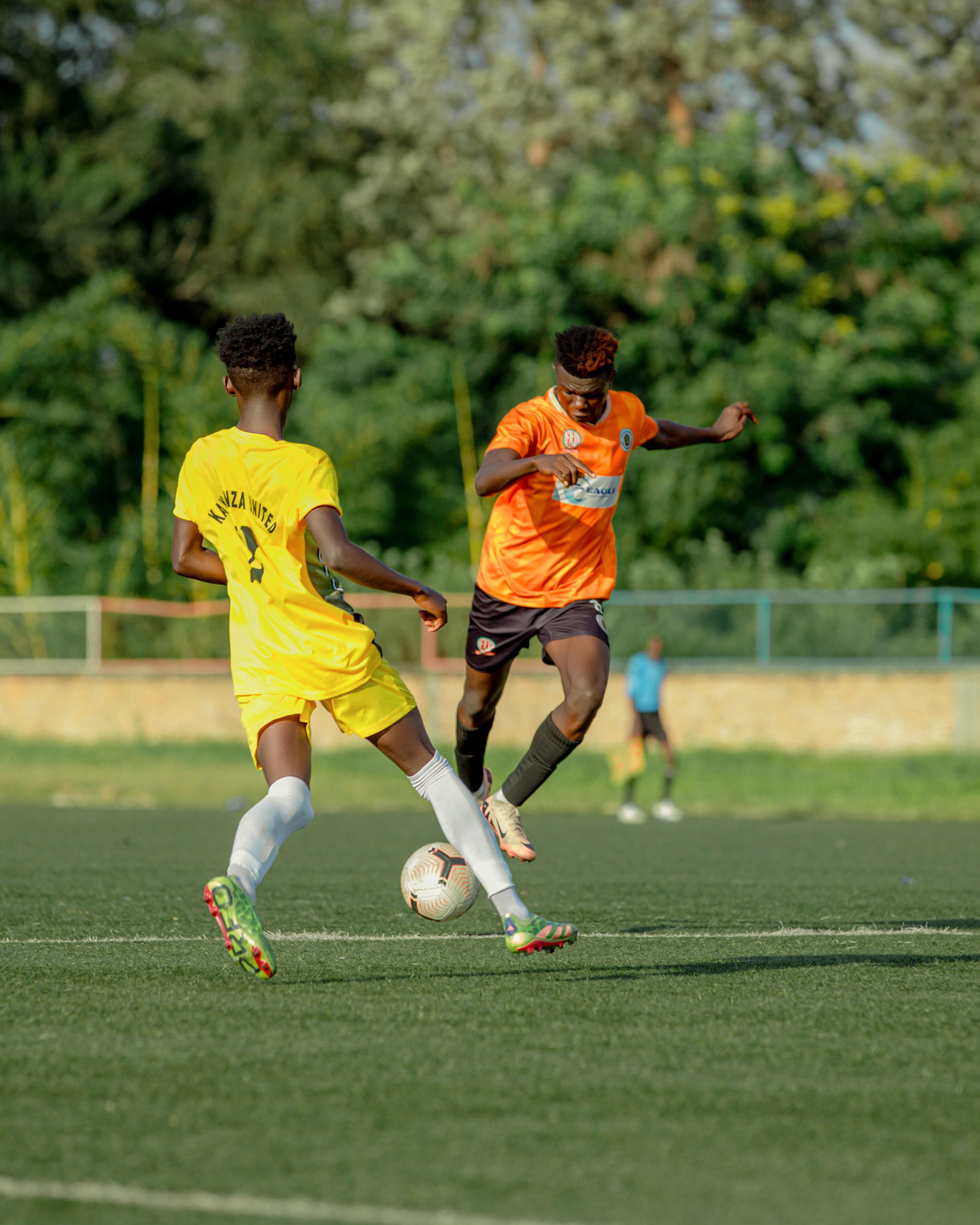Athletes Playing Soccer · Free Stock Photo