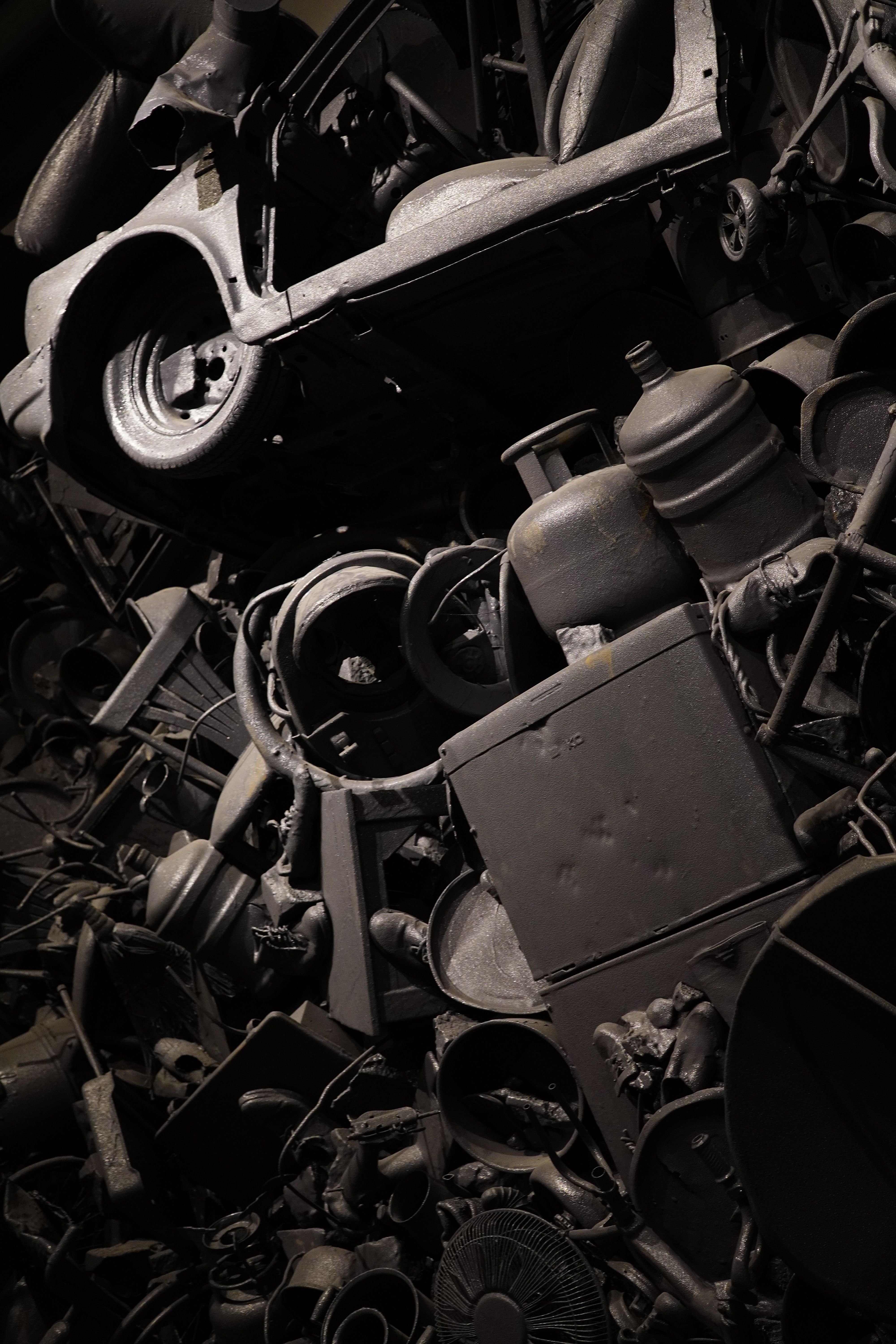 Artistic Arrangement of Vintage Metal Objects · Free Stock Photo