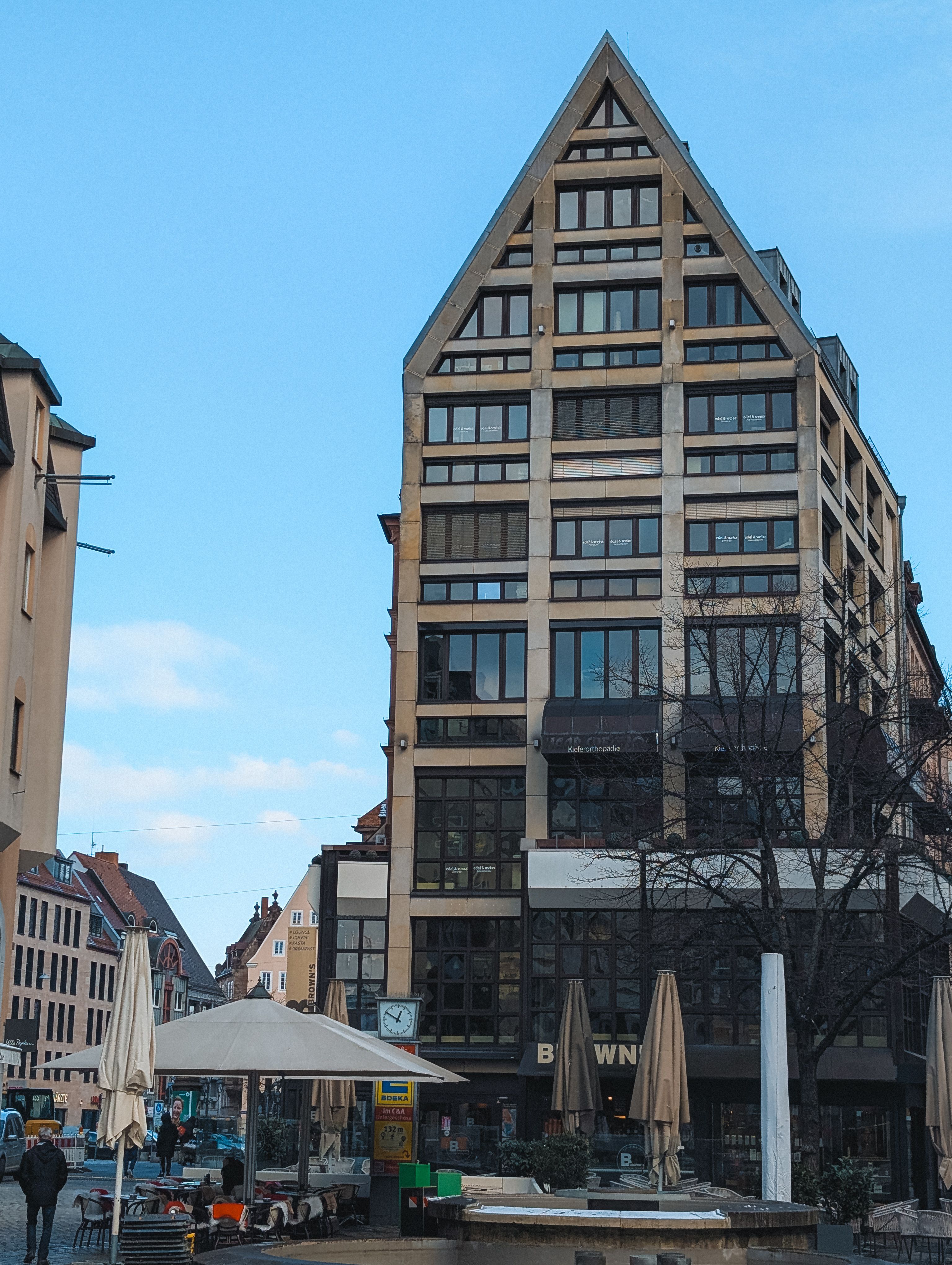 Modern Architecture in Nuremberg City Center · Free Stock Photo