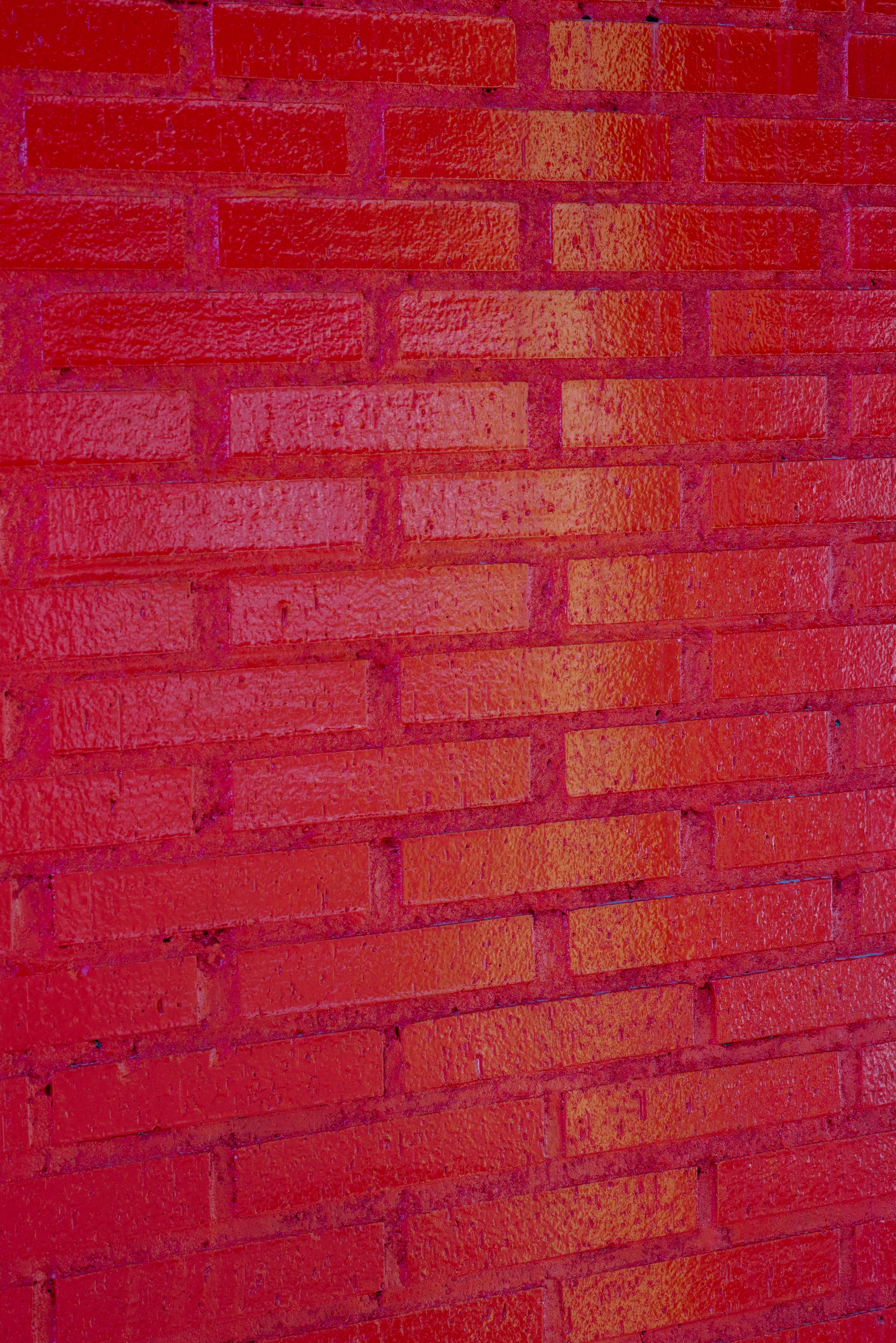 Textura De Pared De Ladrillo Rojo Vibrante Para Diseño · Foto de stock ...