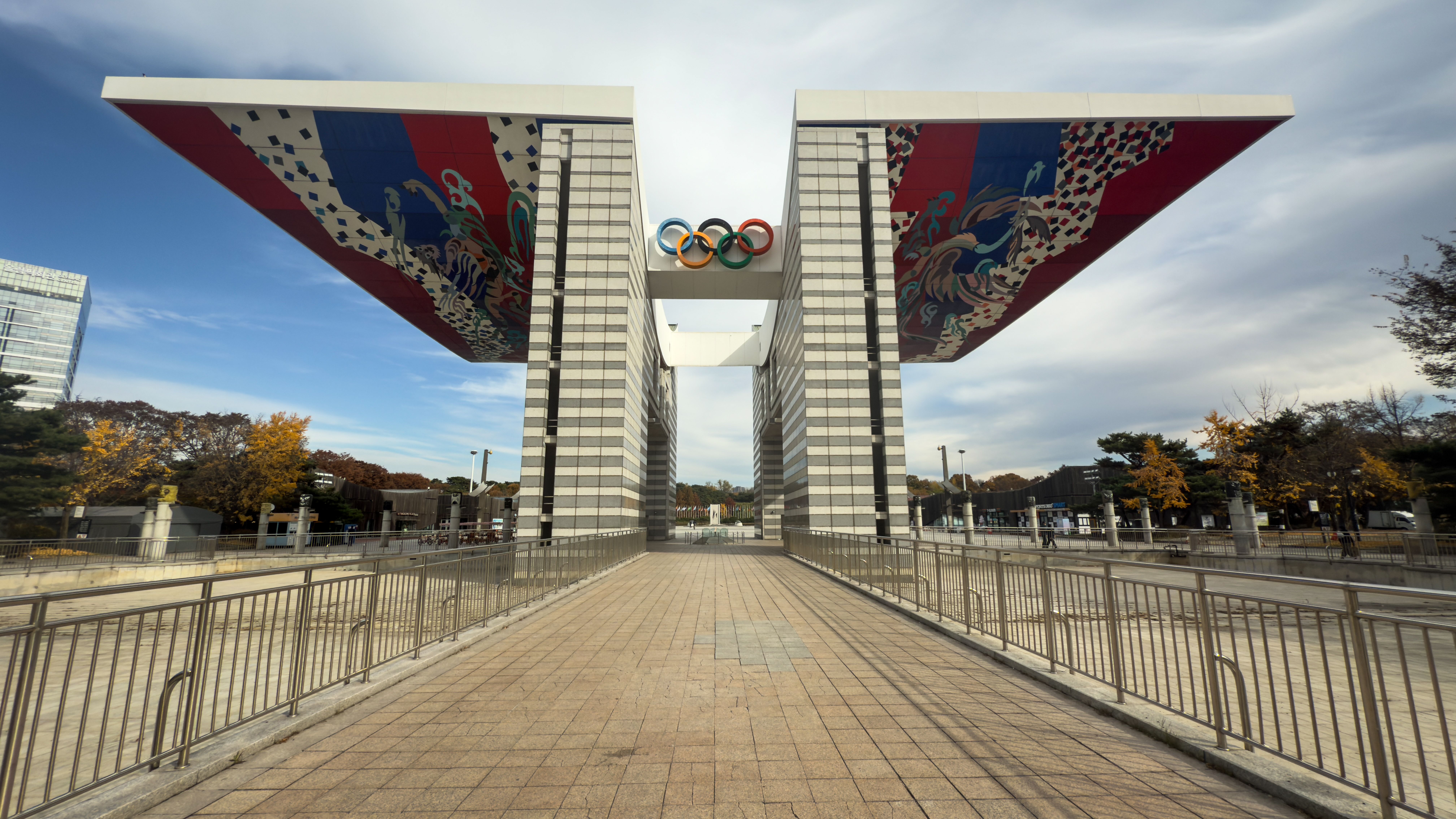 Seoul Olympic Park World Peace Gate in Autumn · Free Stock Photo