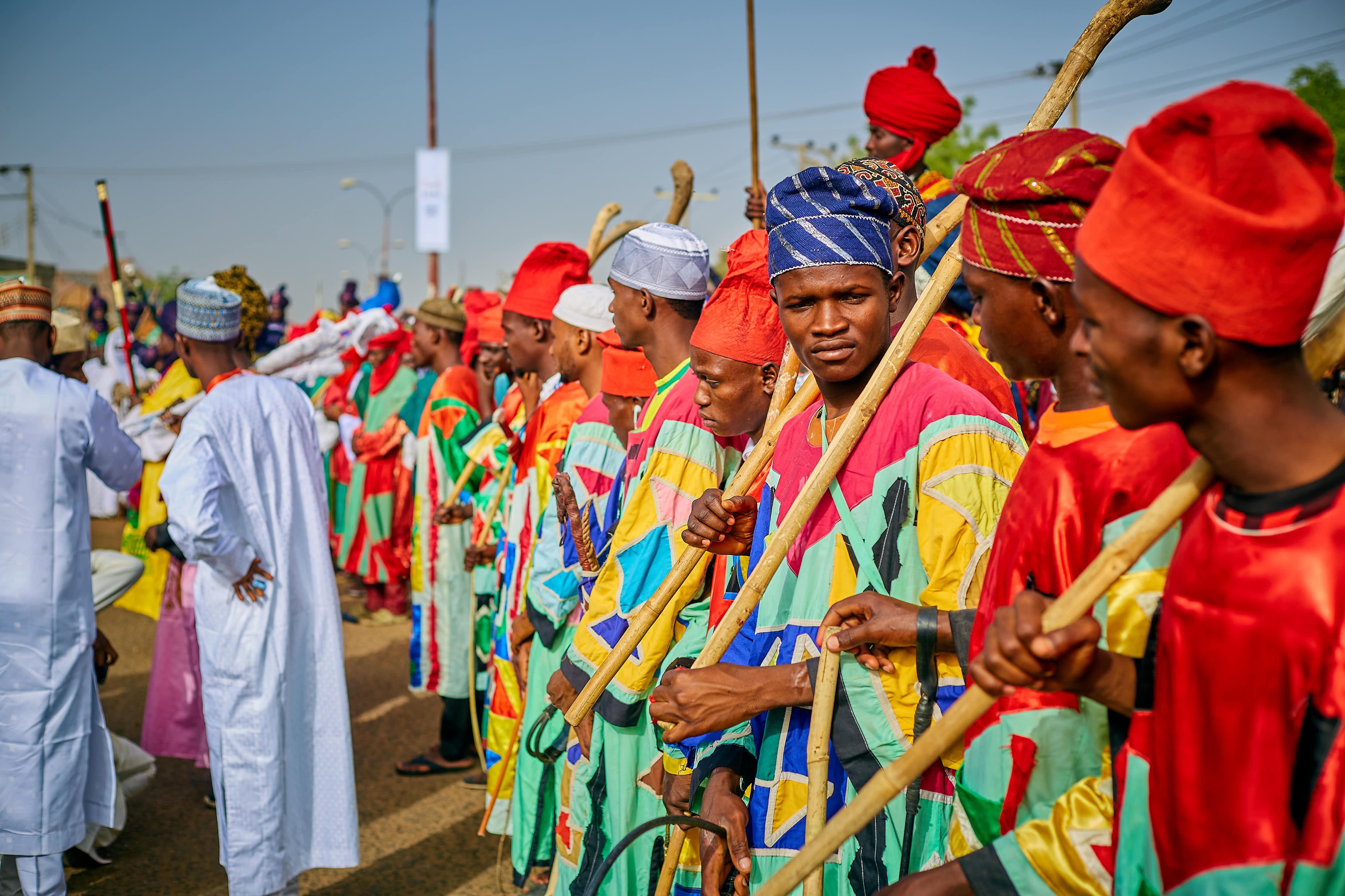 Vibrant Traditional African Festival Celebration · Free Stock Photo