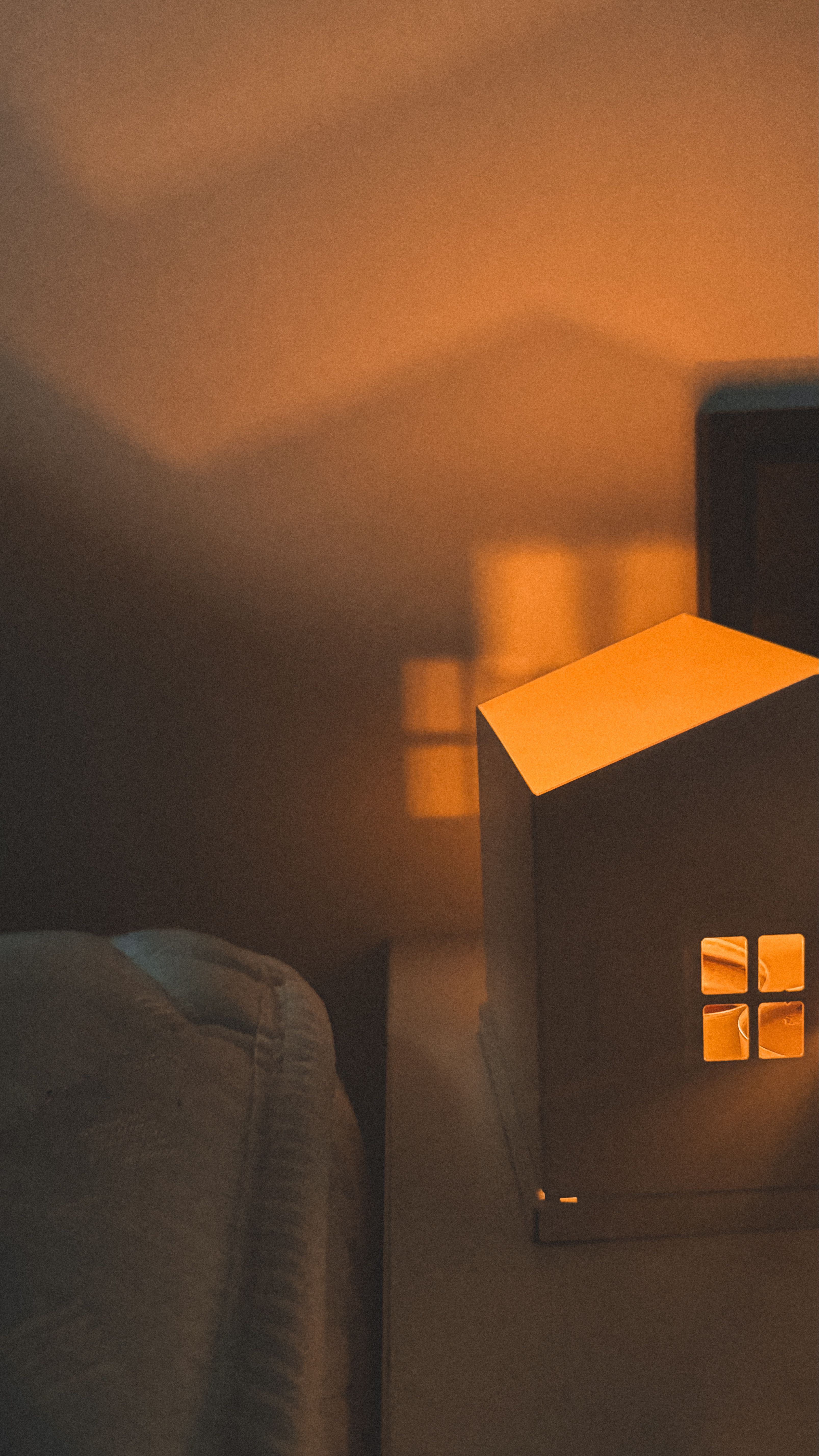 Warm Ambient Light in Cozy Bedroom Scene · Free Stock Photo