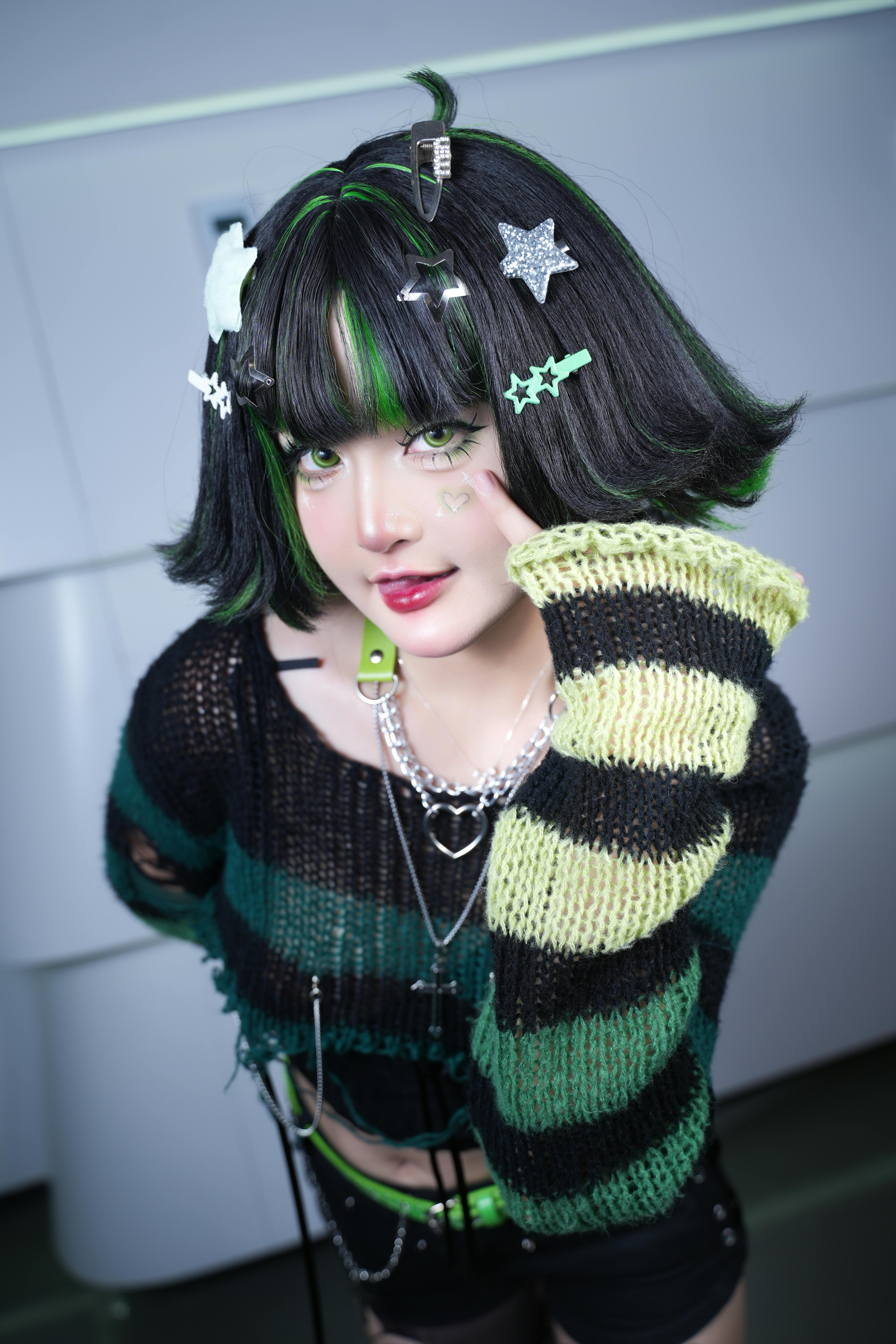 Creative Cosplay Portrait with Unique Styling · Free Stock Photo