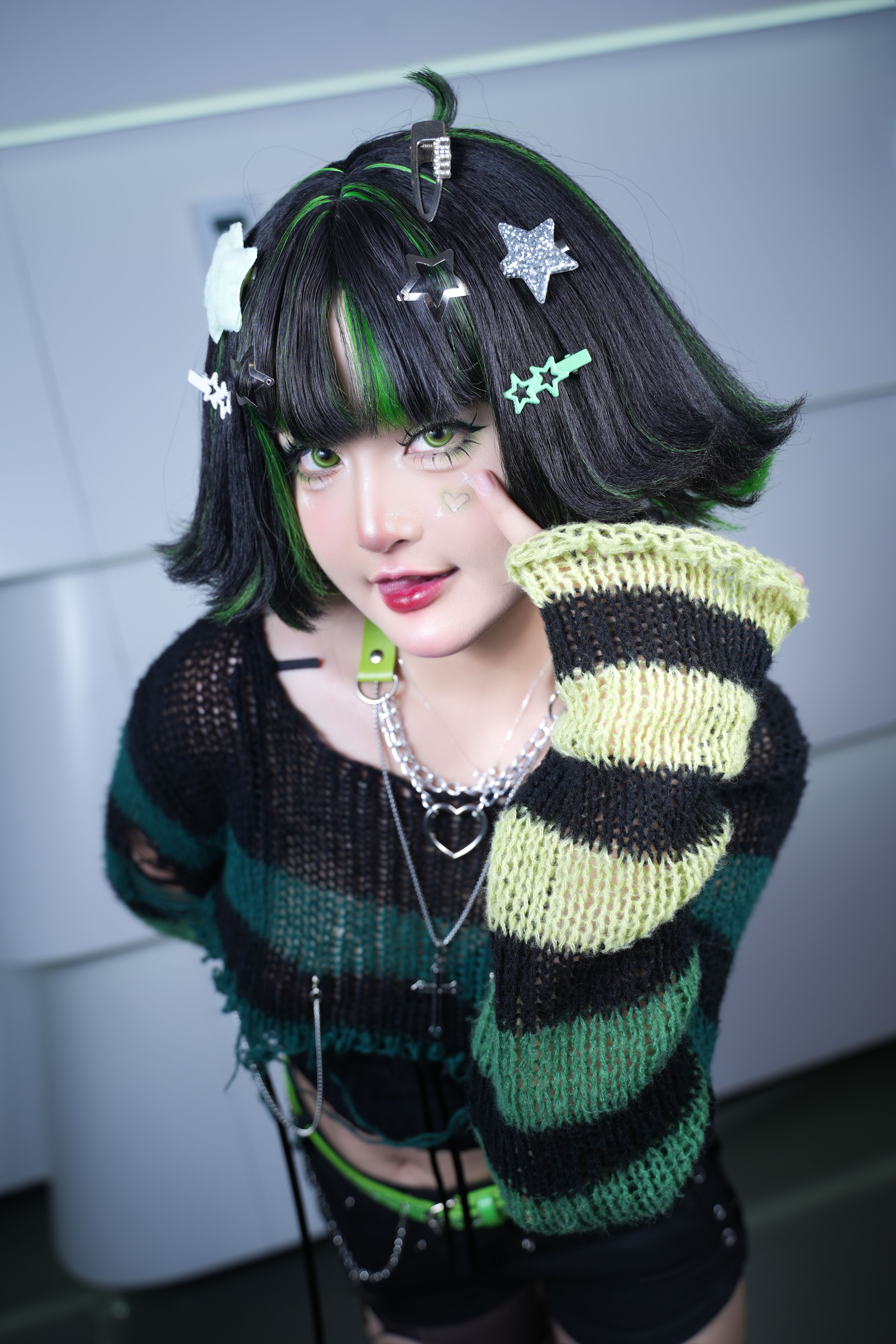 Creative Cosplay Portrait with Unique Styling · Free Stock Photo