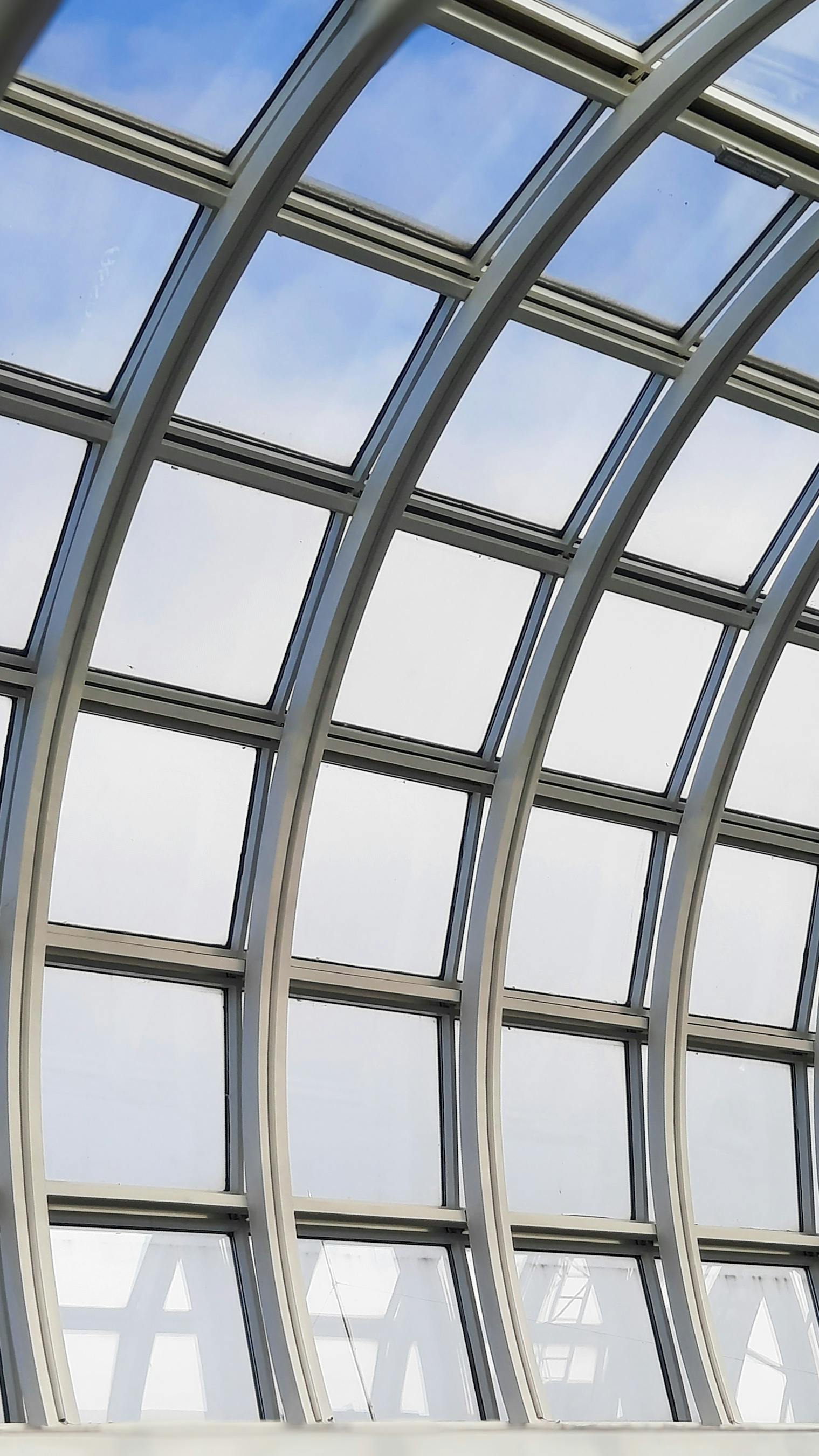 Modern Architectural Glass Ceiling Design · Free Stock Photo