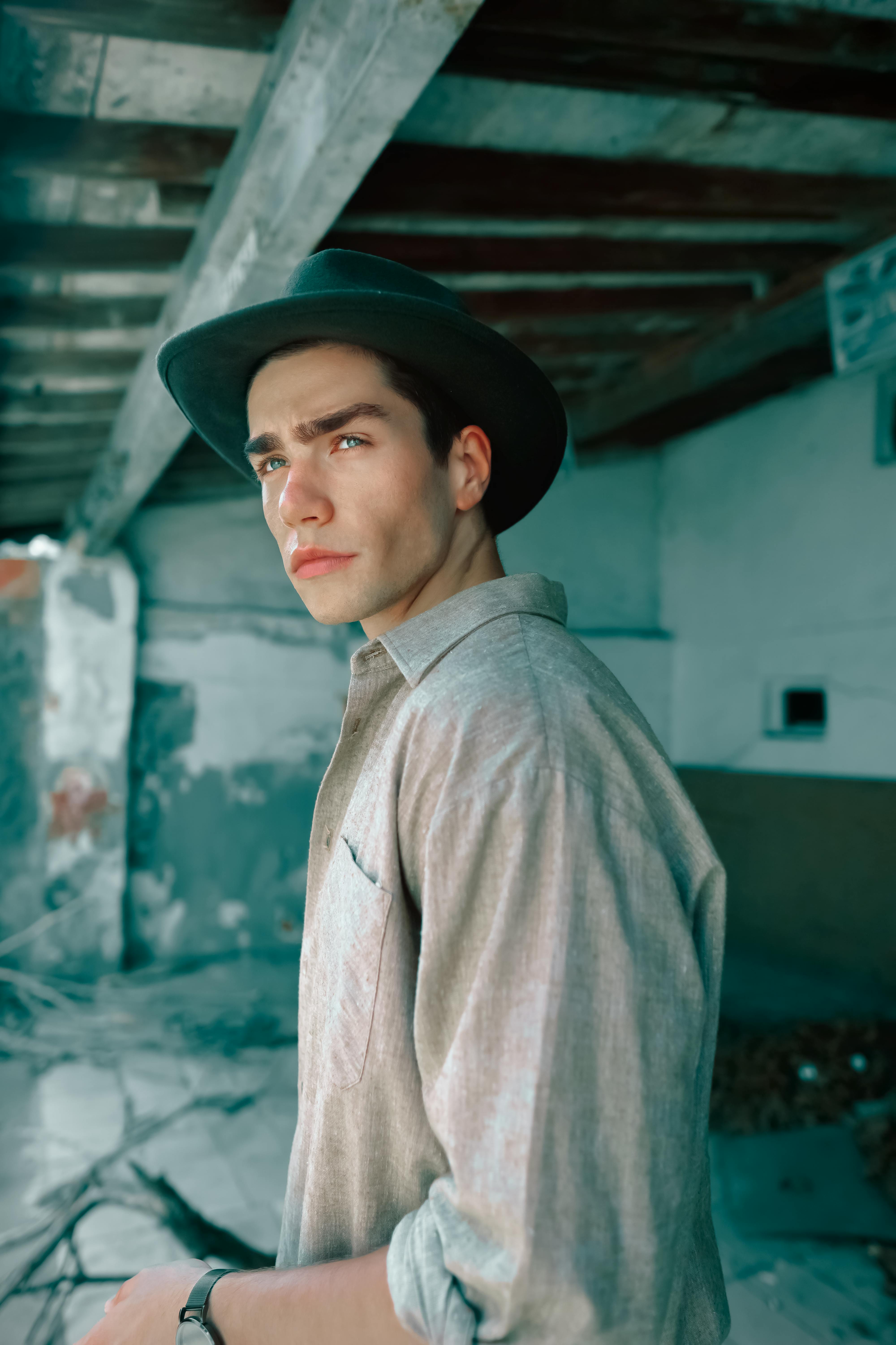 Photo of Man Posing in White Background · Free Stock Photo