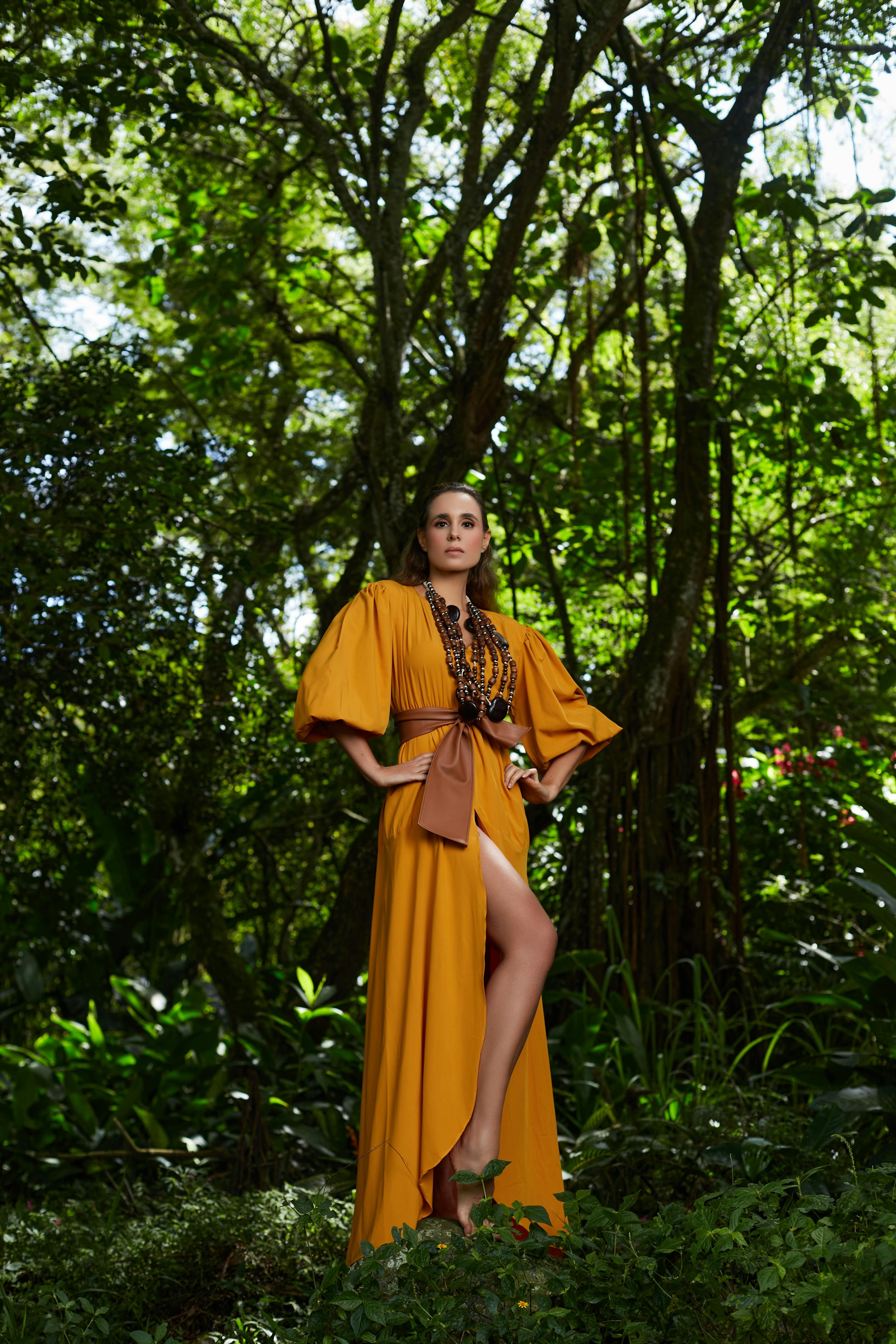 Elegant Fashion Shoot in Lush Colombian Jungle · Free Stock Photo