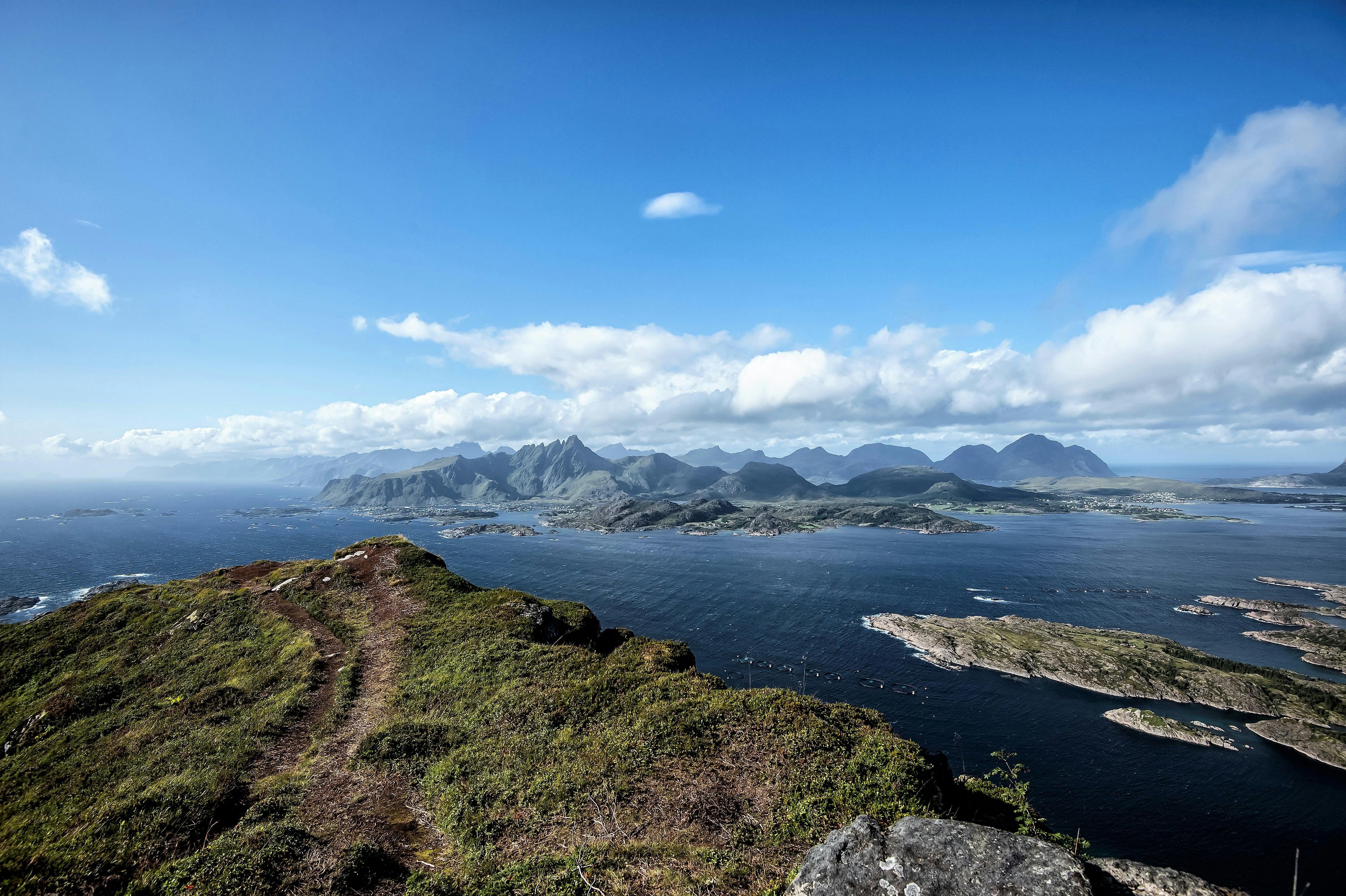 Mountain Near Ocean · Free Stock Photo