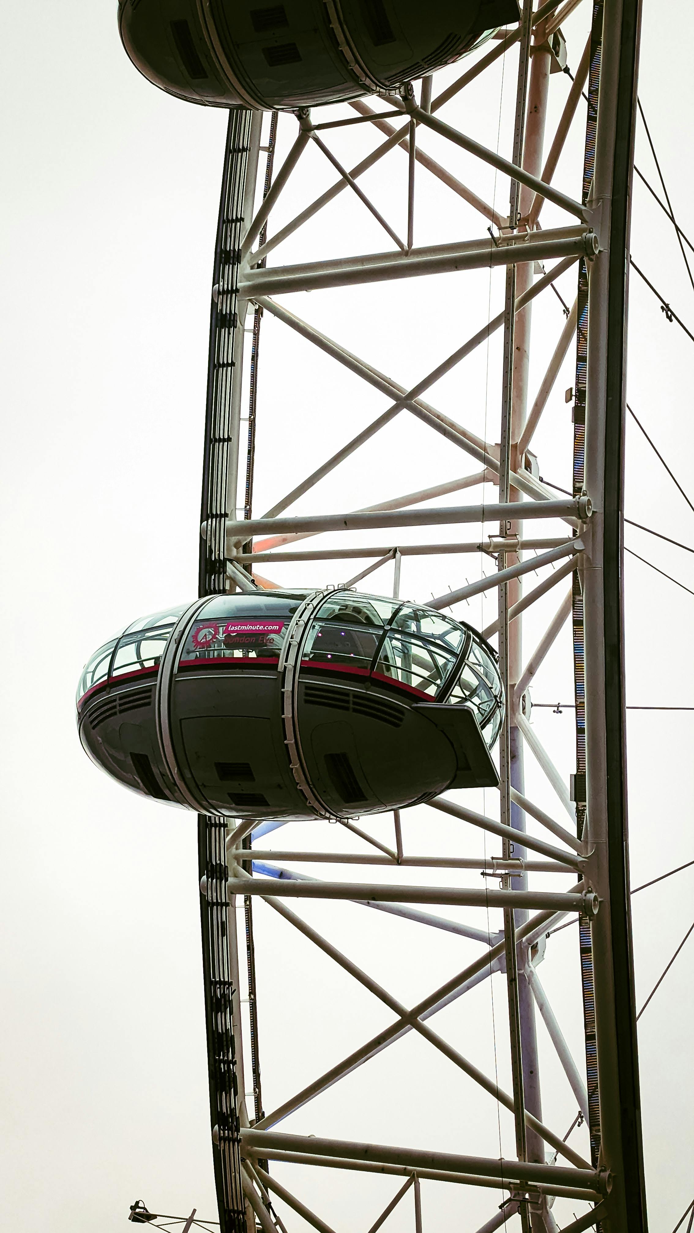 Close-up View of the Iconic London Eye Pod · Free Stock Photo