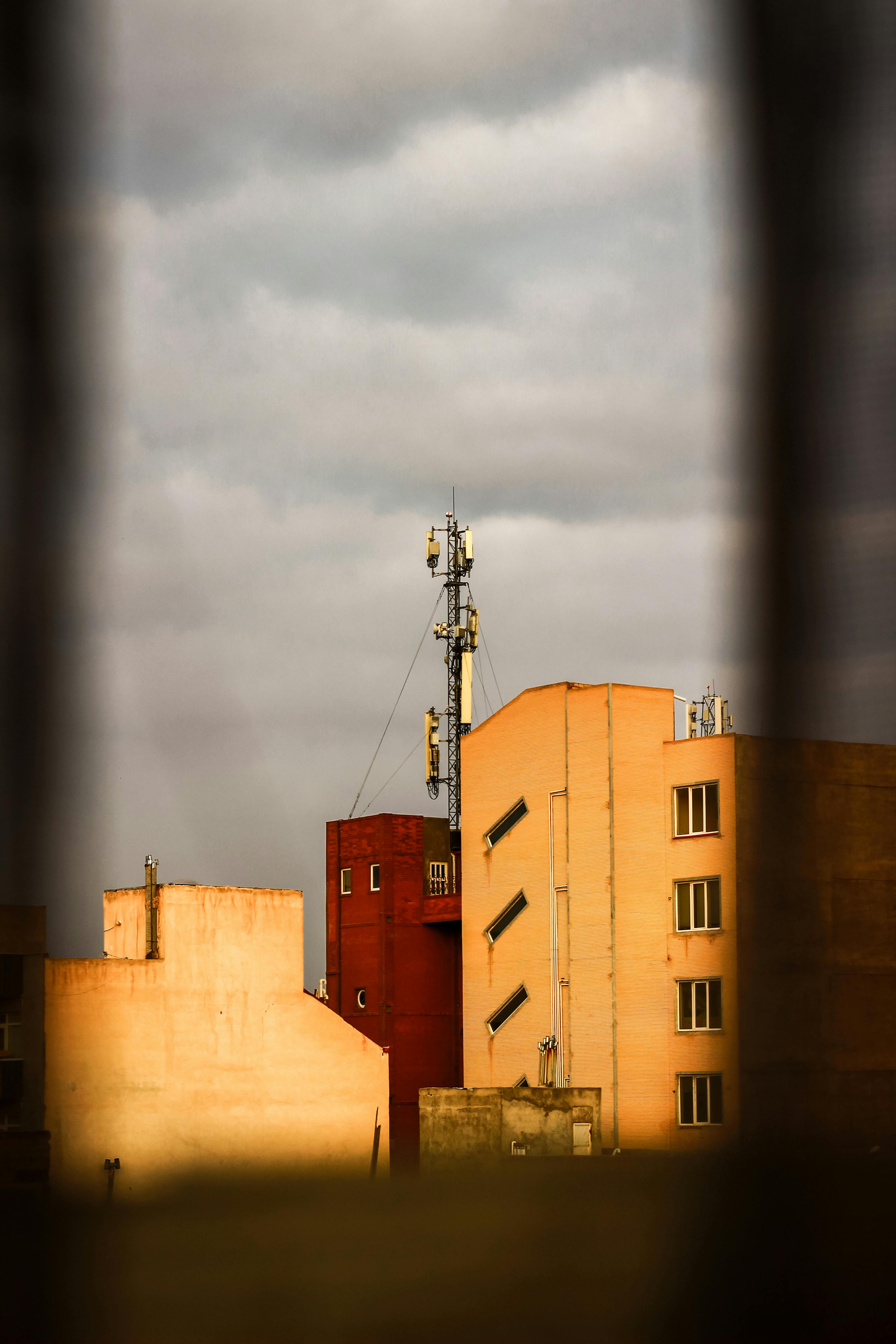 Urban Skyline of Tabriz at Sunset · Free Stock Photo