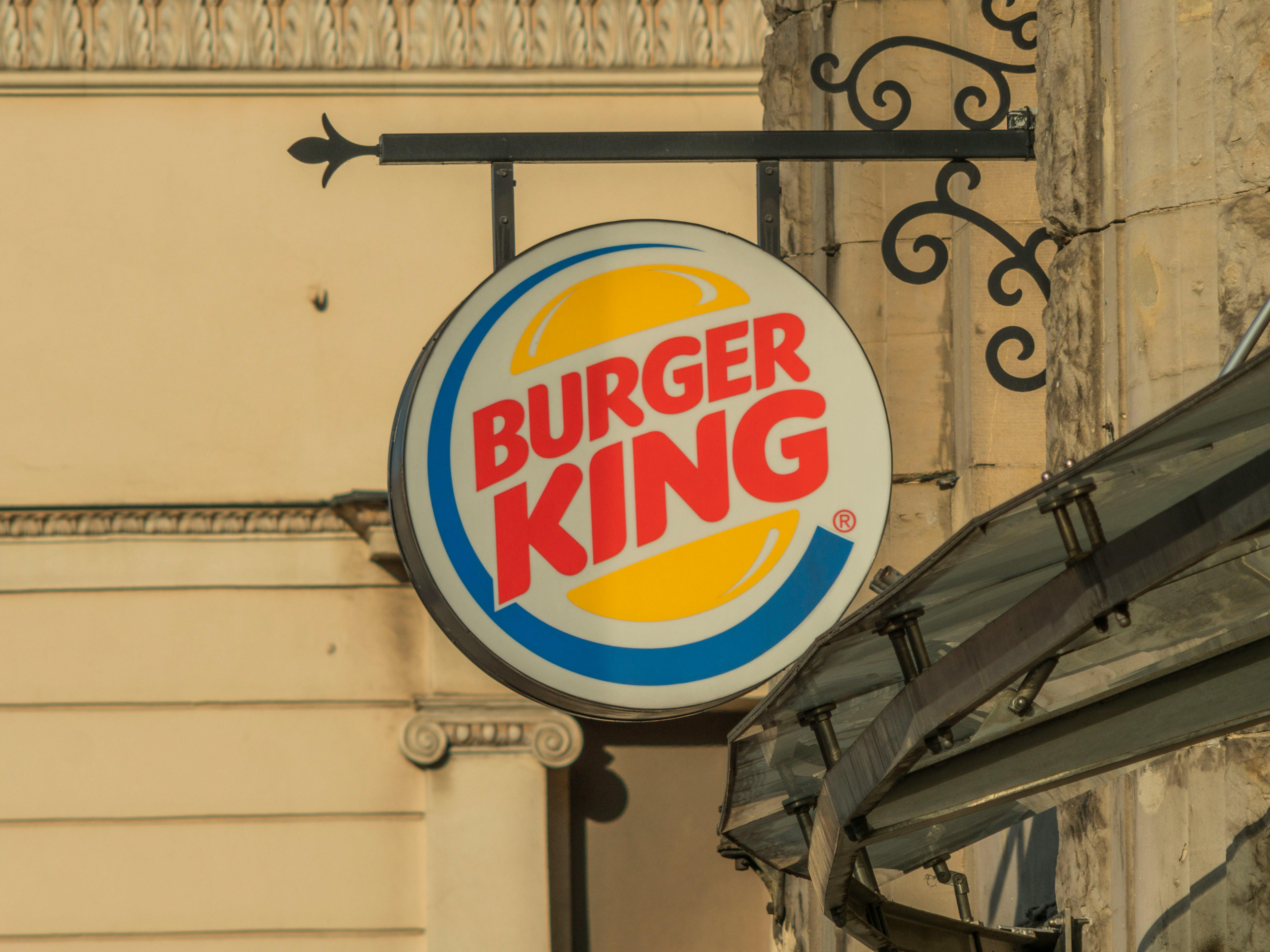 Burger King Sign in Historic Wrocław Street · Free Stock Photo