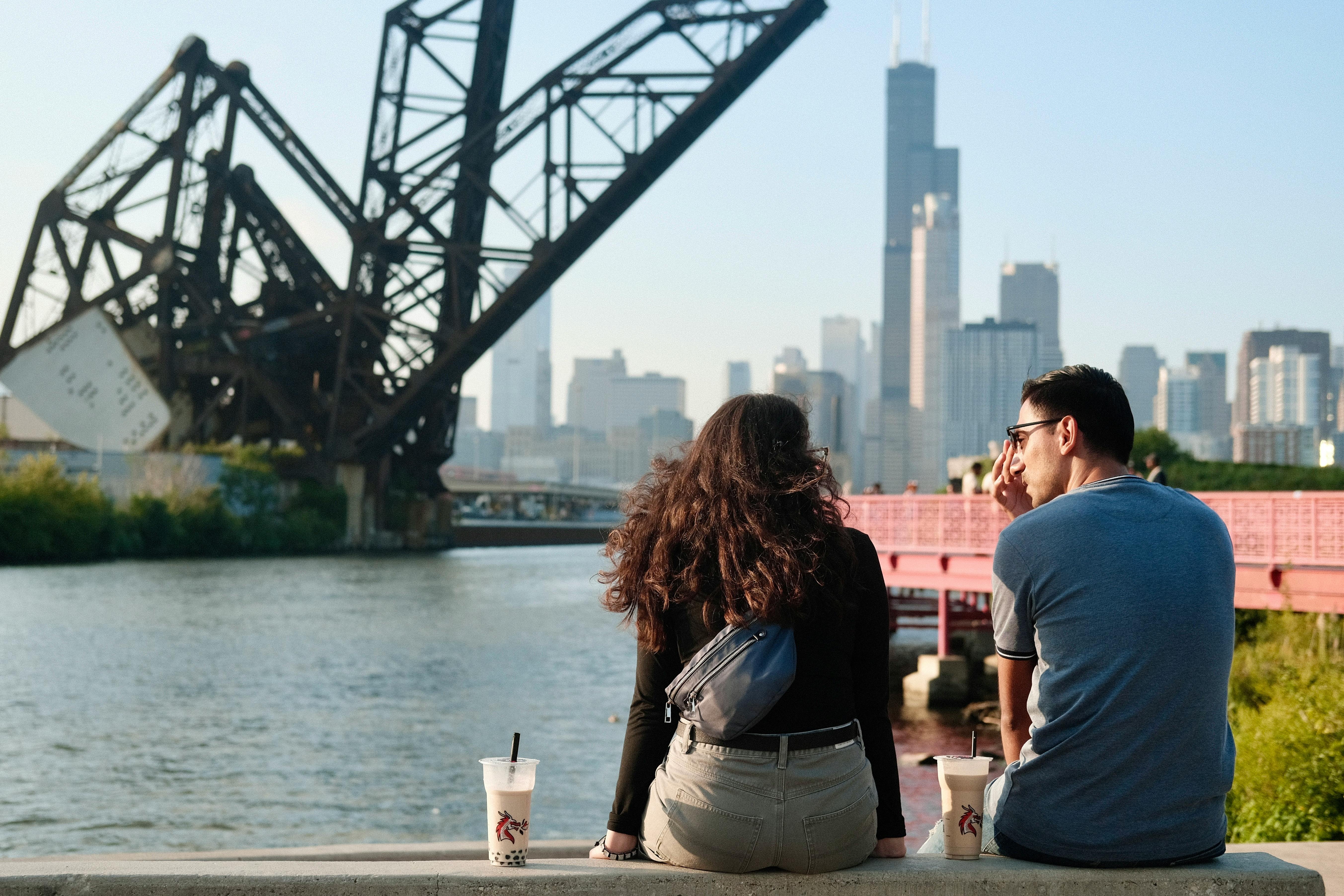 Sitting At A Waterfront Photos, Download The BEST Free Sitting At A ...