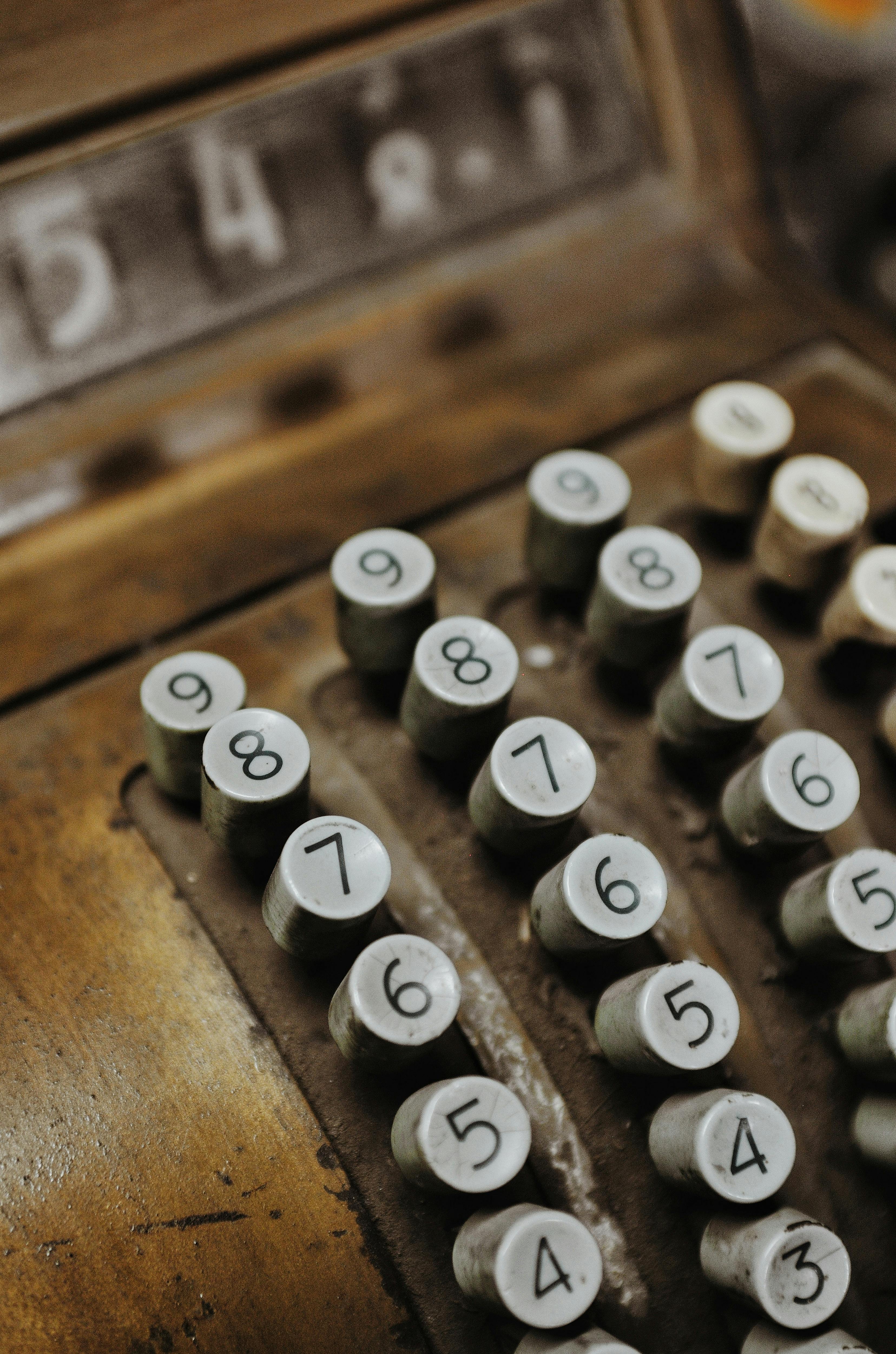 Vintage Cash Register Close-Up in Chile · Free Stock Photo