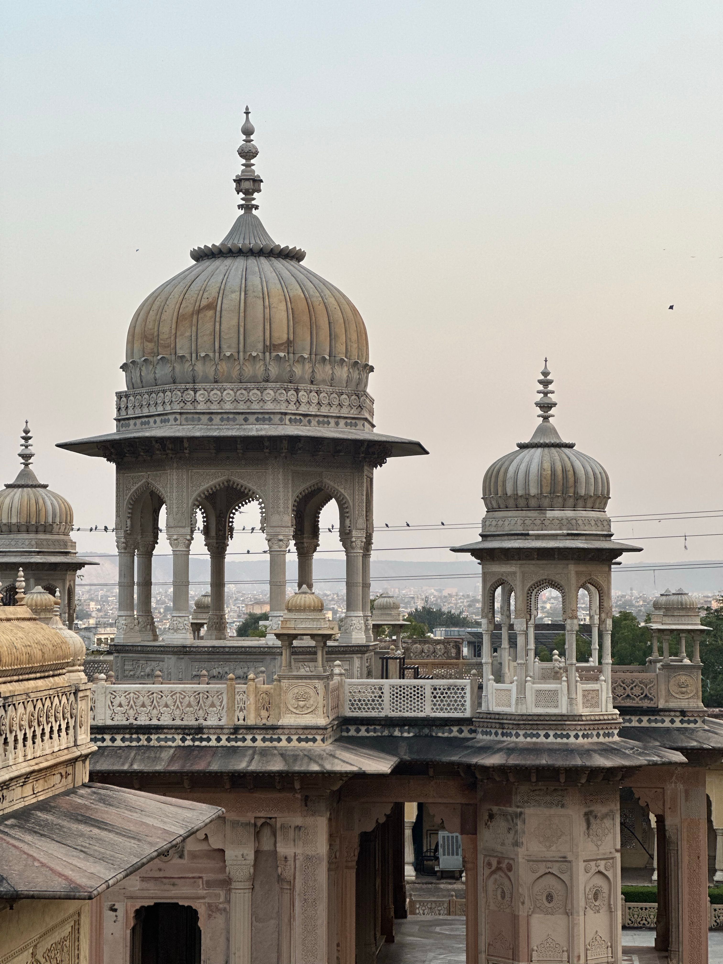 Elegant Indian Architectural Domes at Sunrise · Free Stock Photo