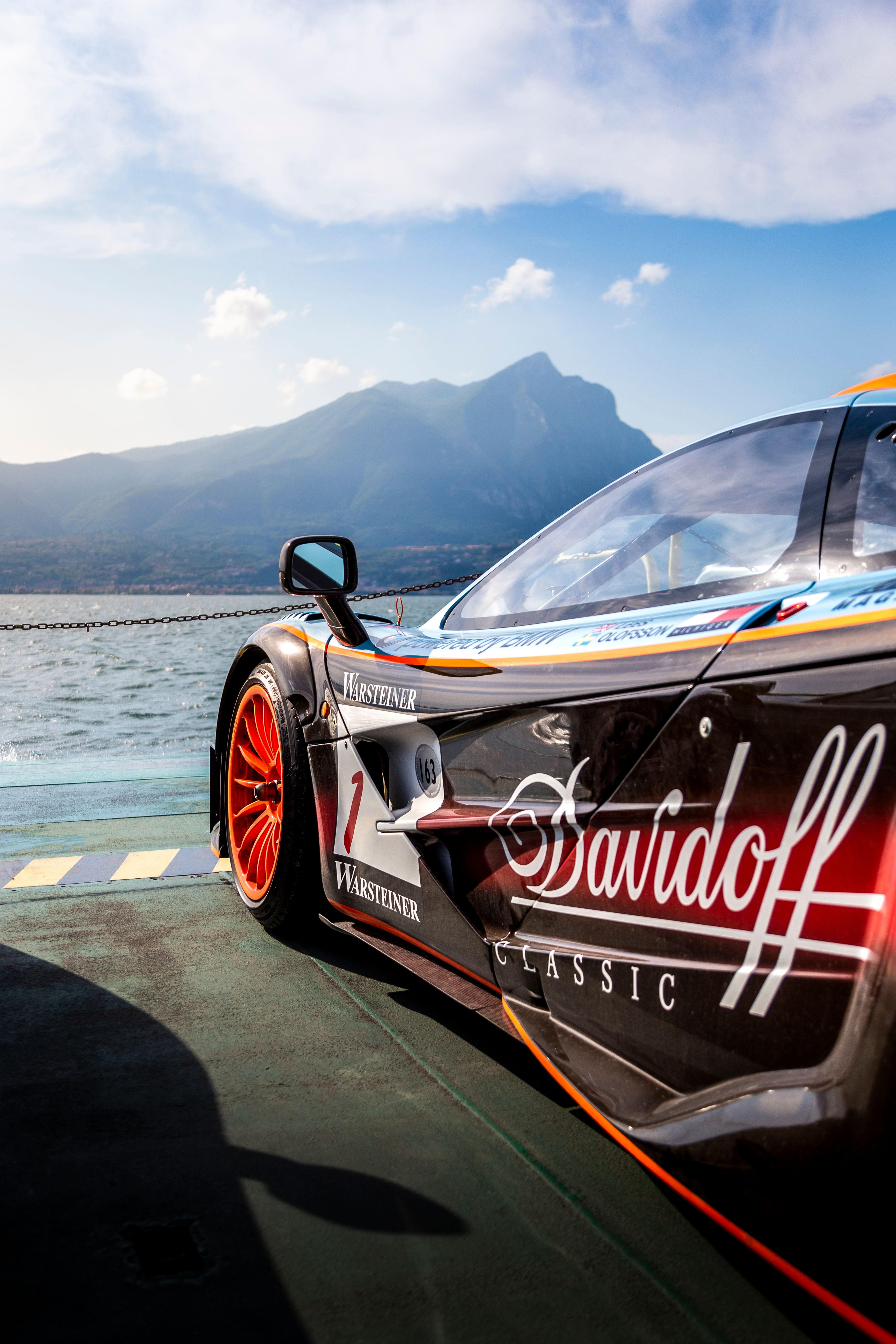 Stunning Supercar on Scenic Mountain Road · Free Stock Photo