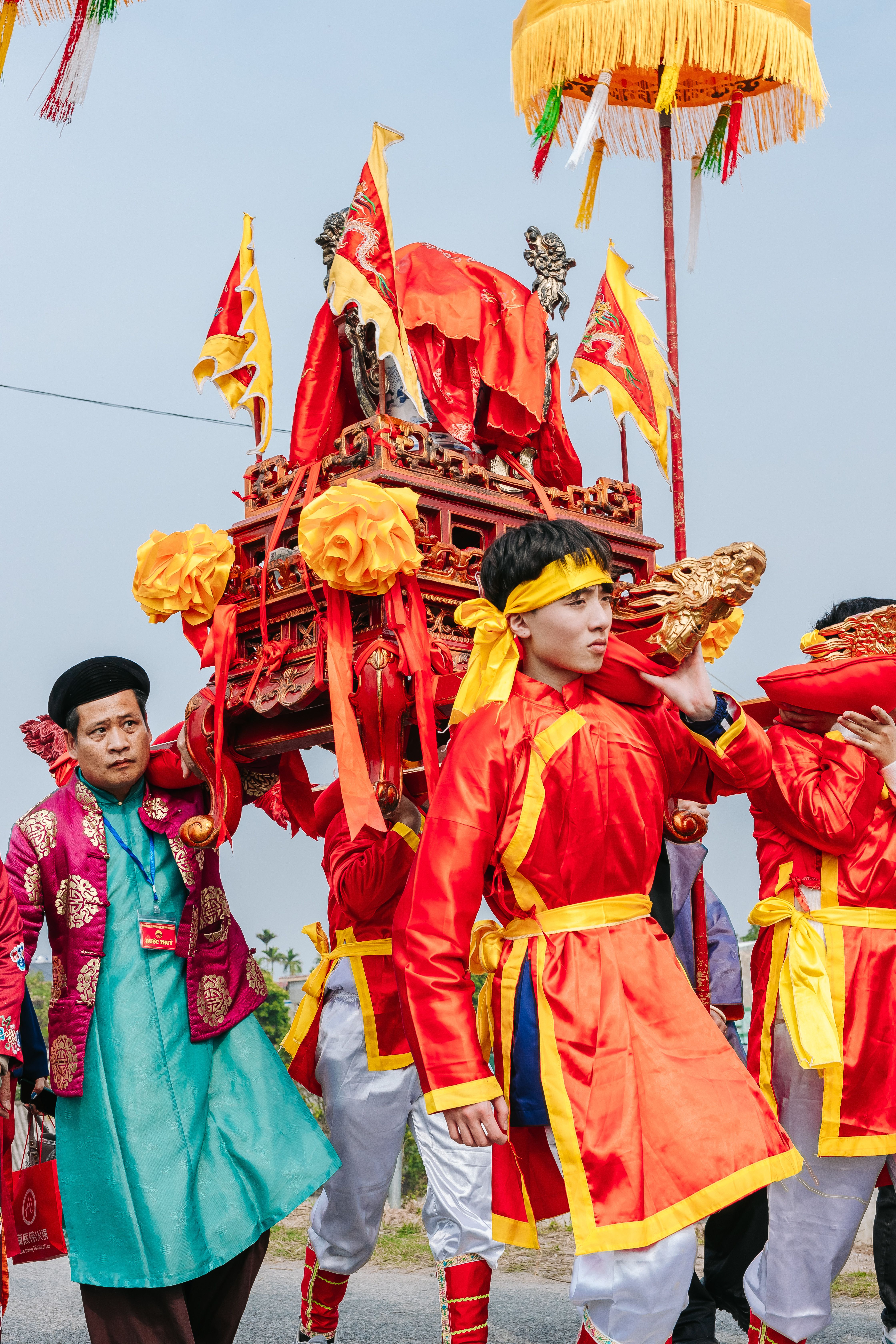 Traditional Vietnamese Festival Parade Celebration · Free Stock Photo