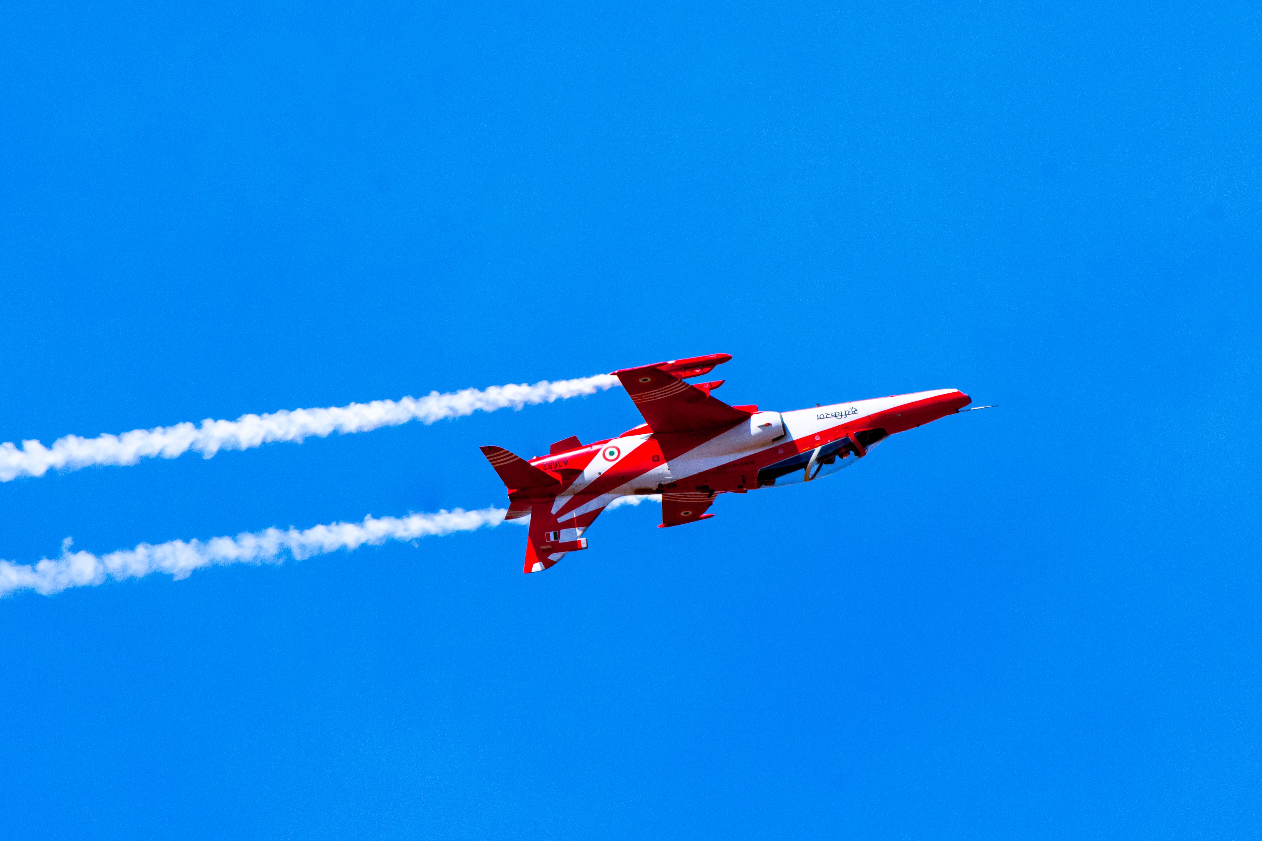 Indian Air Force Jet Performing Aerial Acrobatics · Free Stock Photo