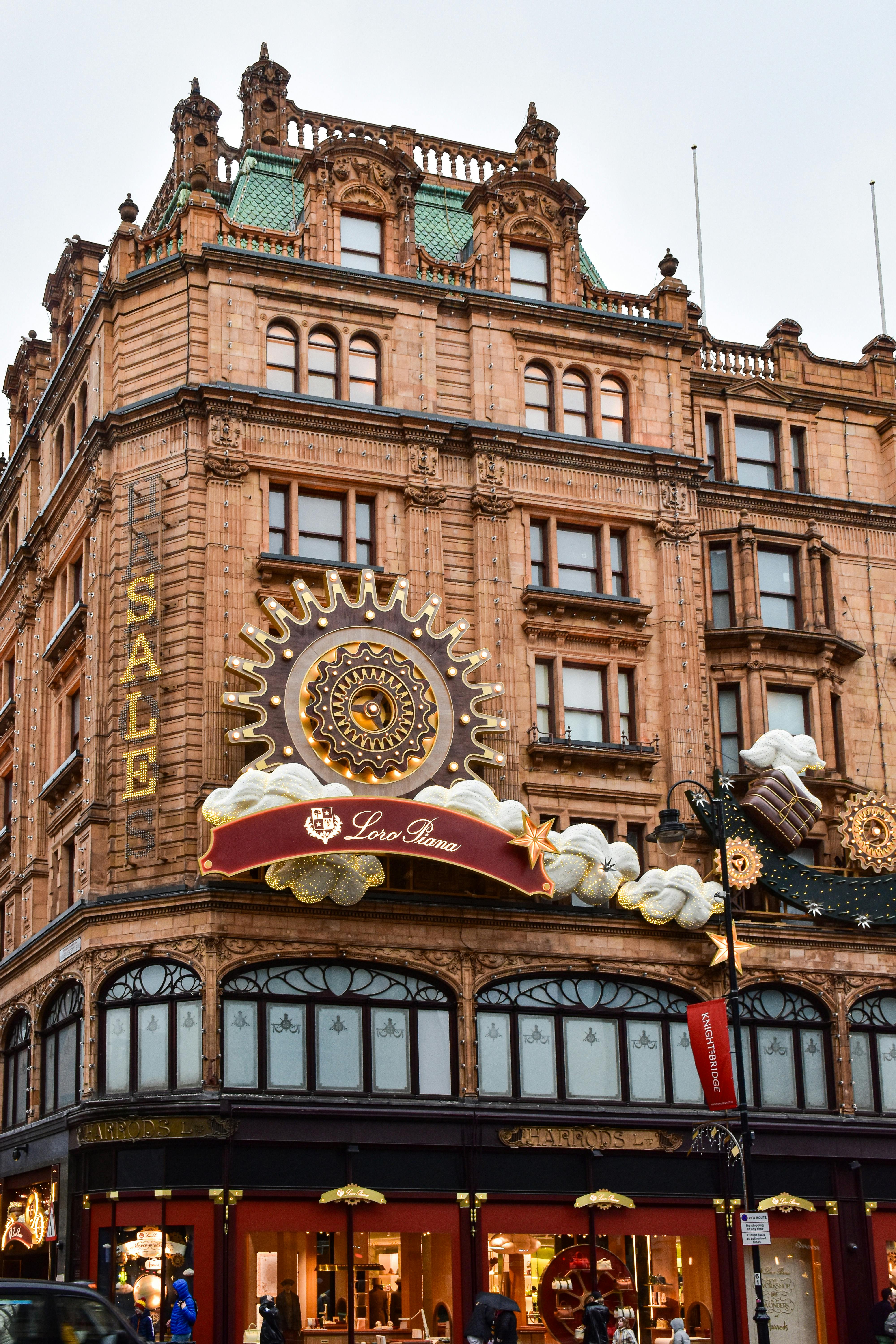 Iconic Harrods Department Store in London · Free Stock Photo