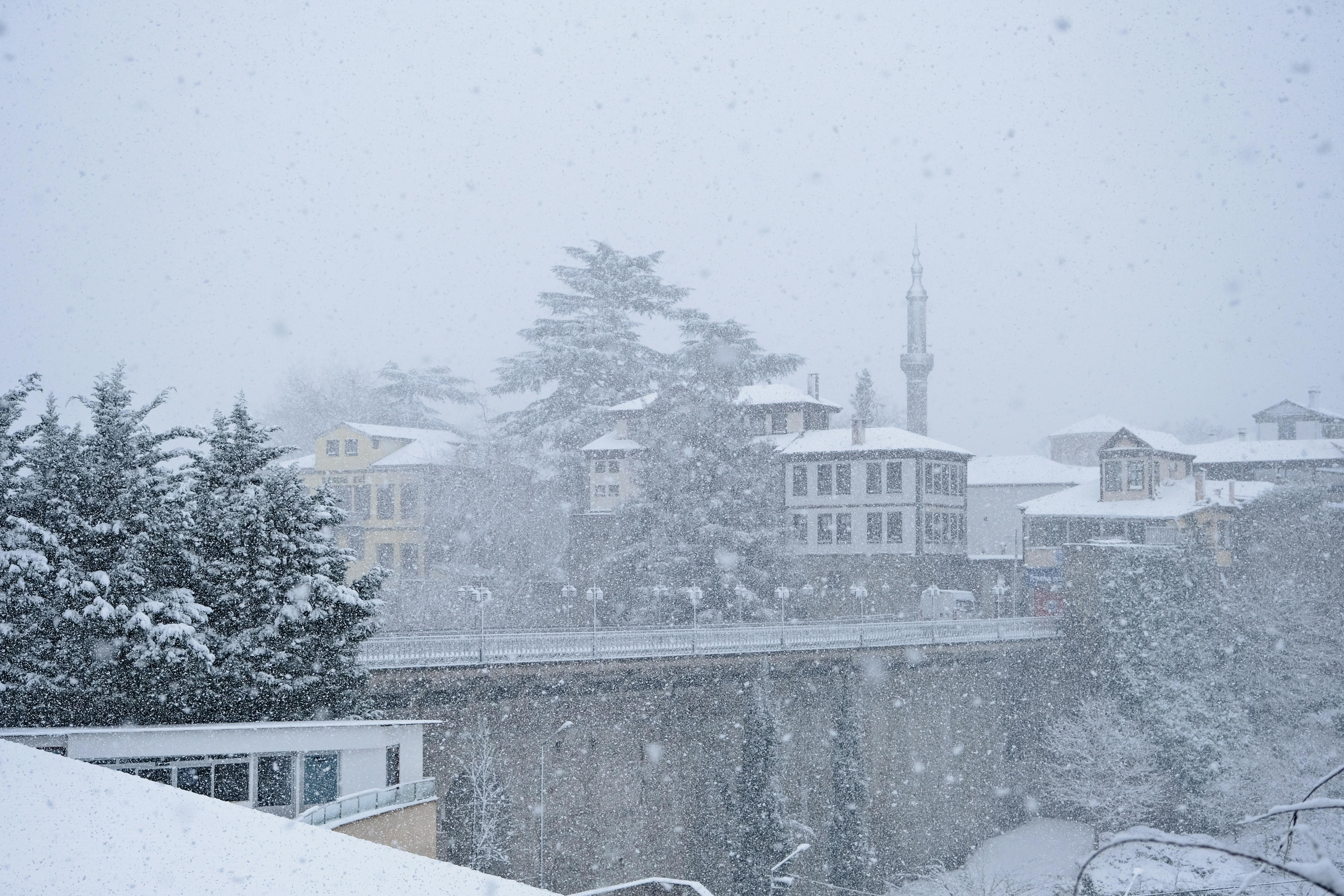 Snowy Winter Landscape in Trabzon, Türkiye · Free Stock Photo