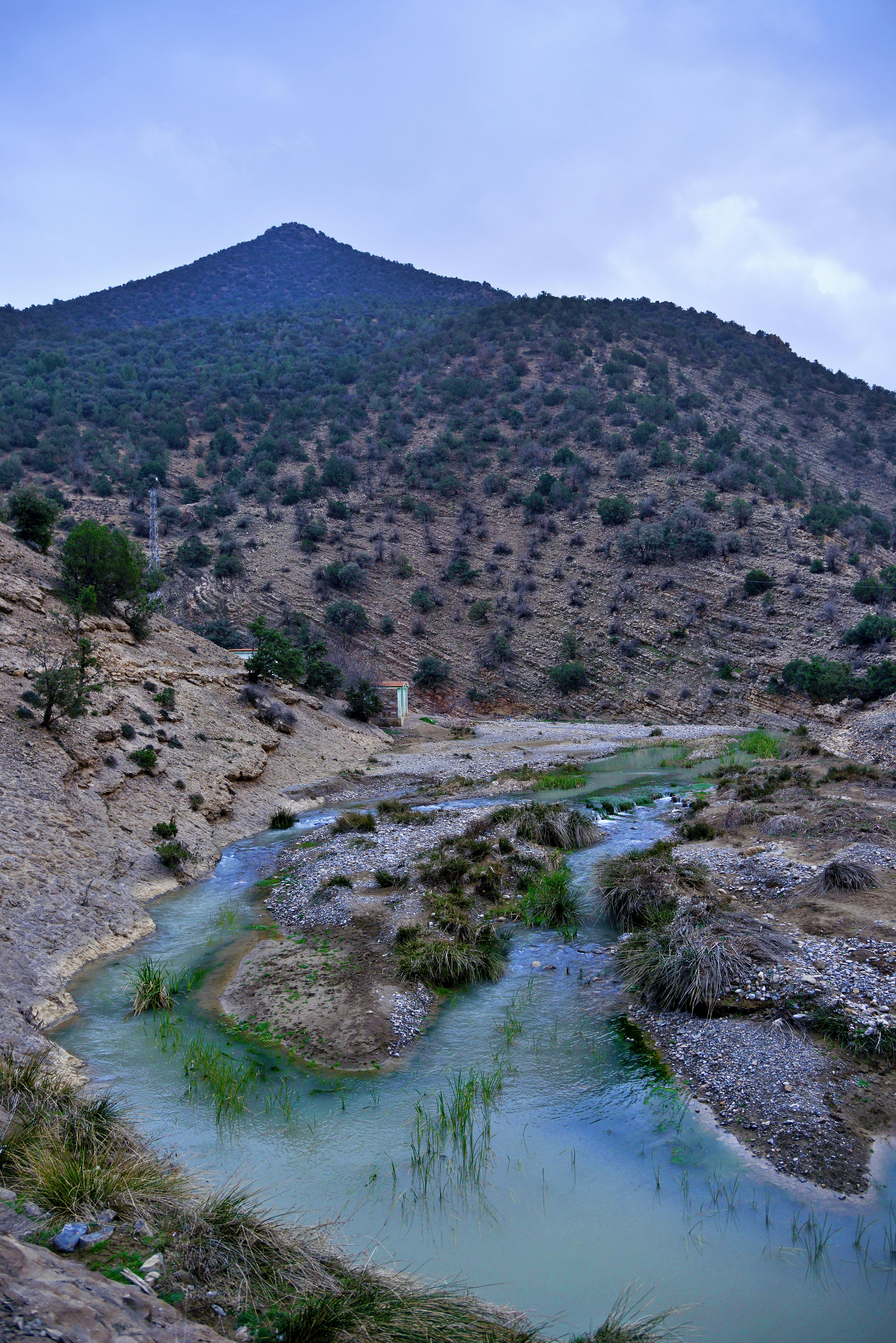 Tranquil Mountain Stream in Imouzzer Marmoucha · Free Stock Photo