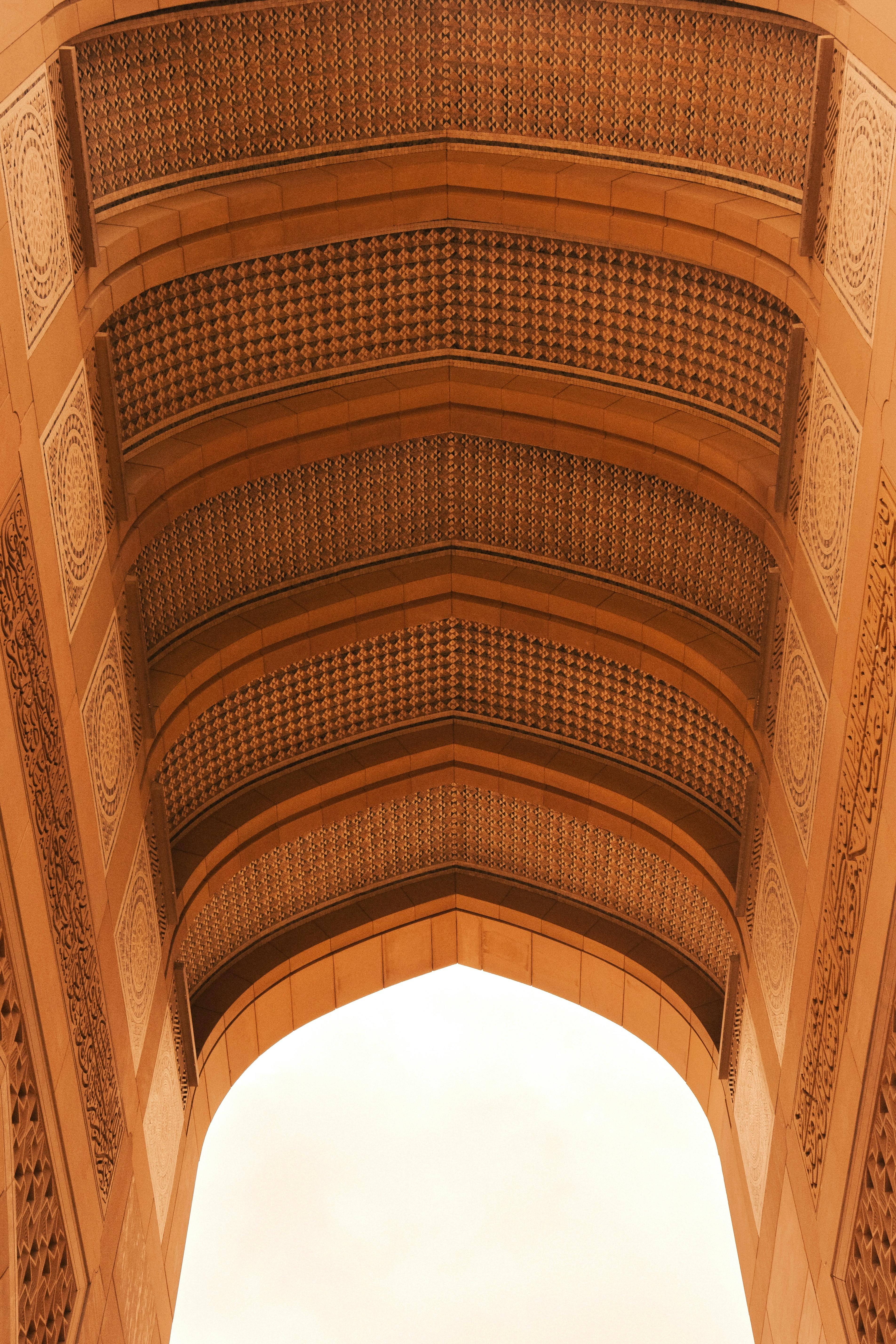 Intricate Islamic Archway in Muscat Oman · Free Stock Photo