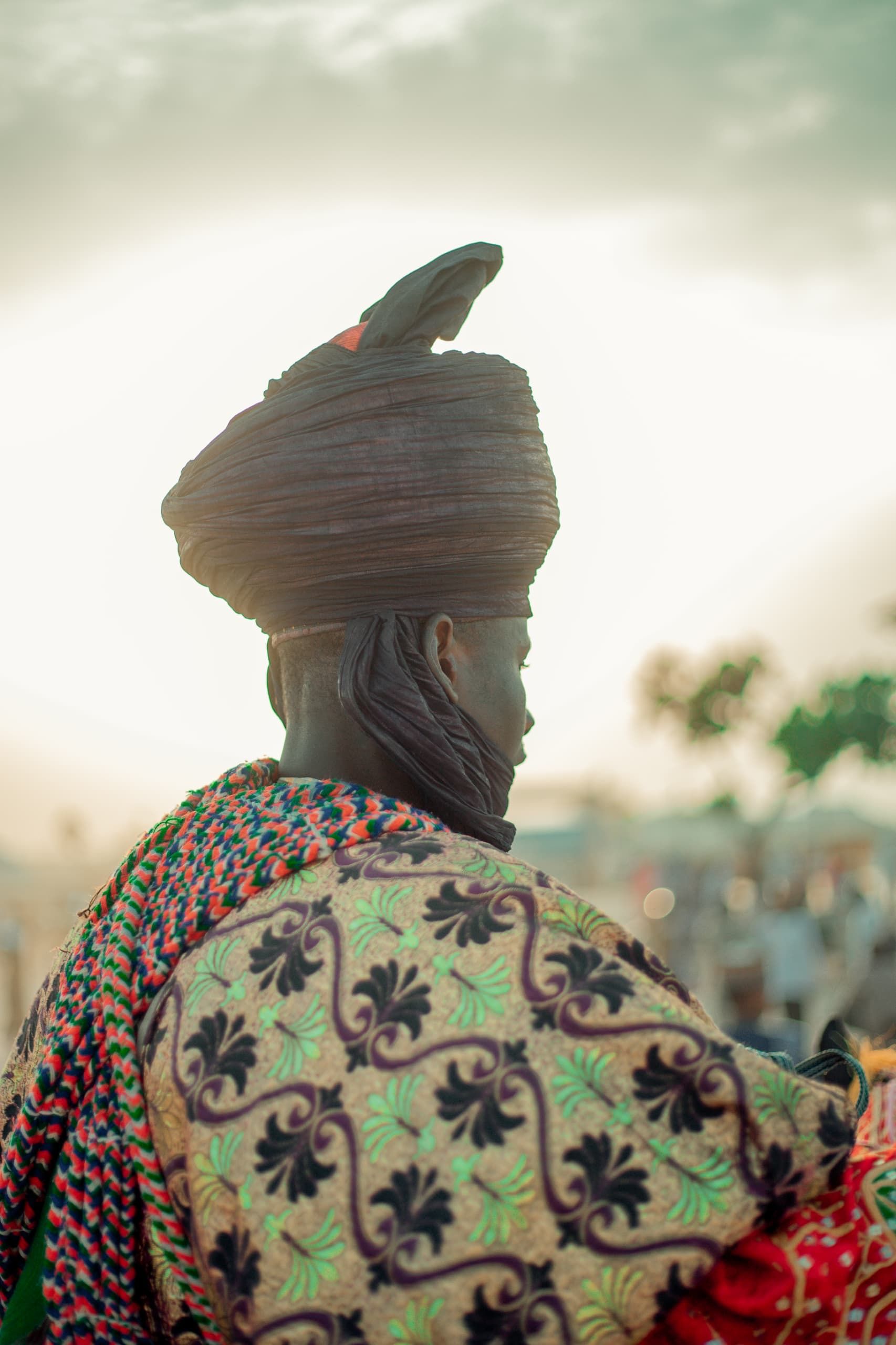 Traditional Attire in Zaria, Nigeria at Sunset · Free Stock Photo