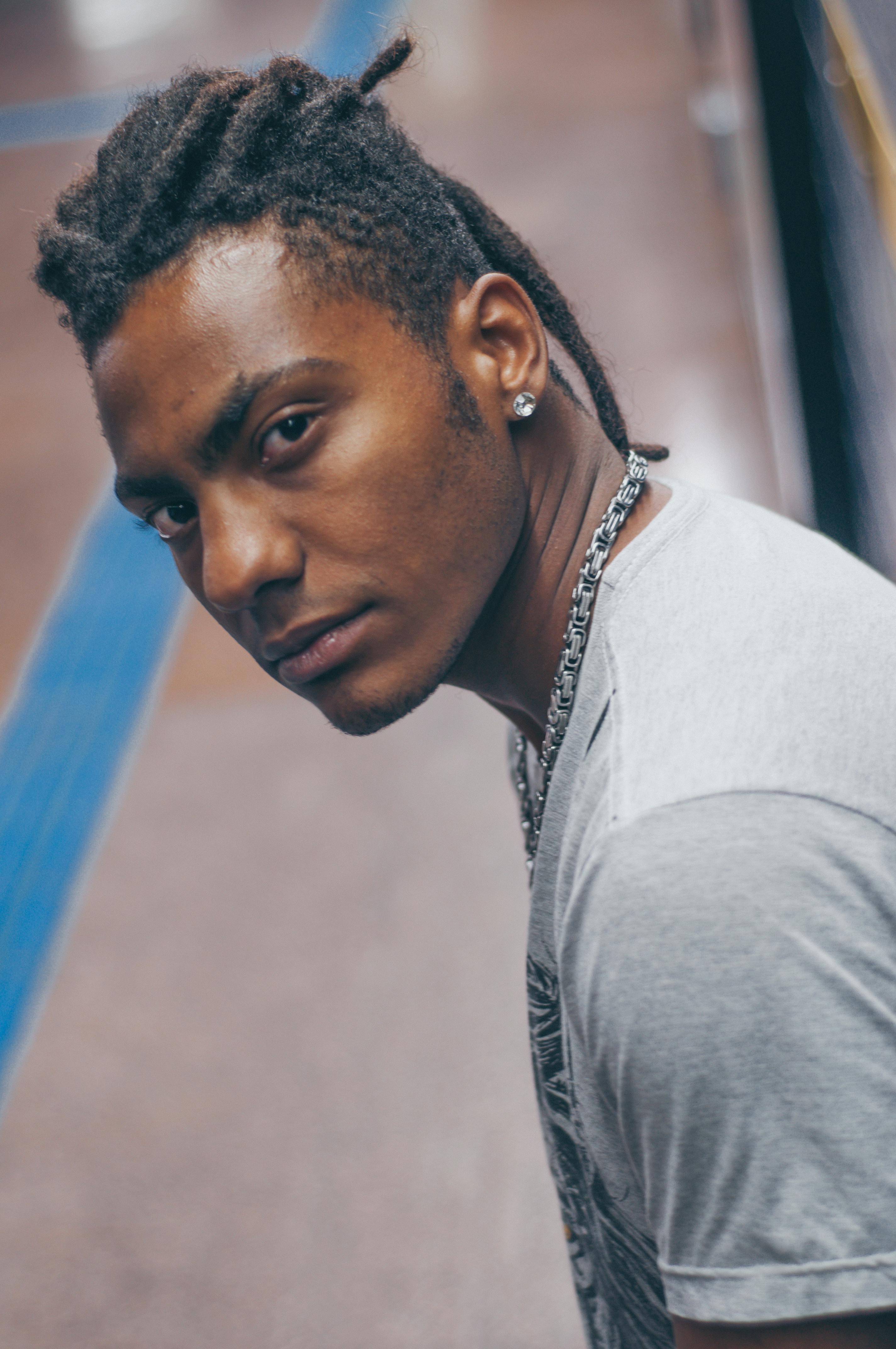 Grayscale Side View Portrait Photo of Man Posing with His Eyes Closed ...