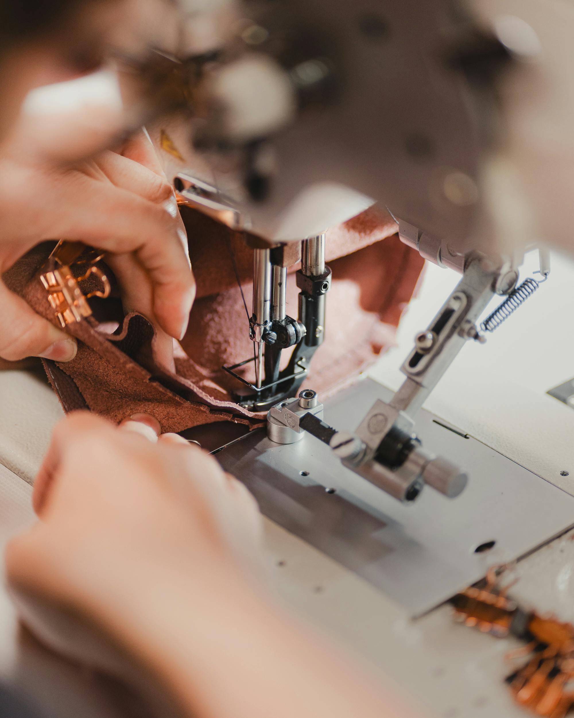 Person Holding Sewing Machine · Free Stock Photo