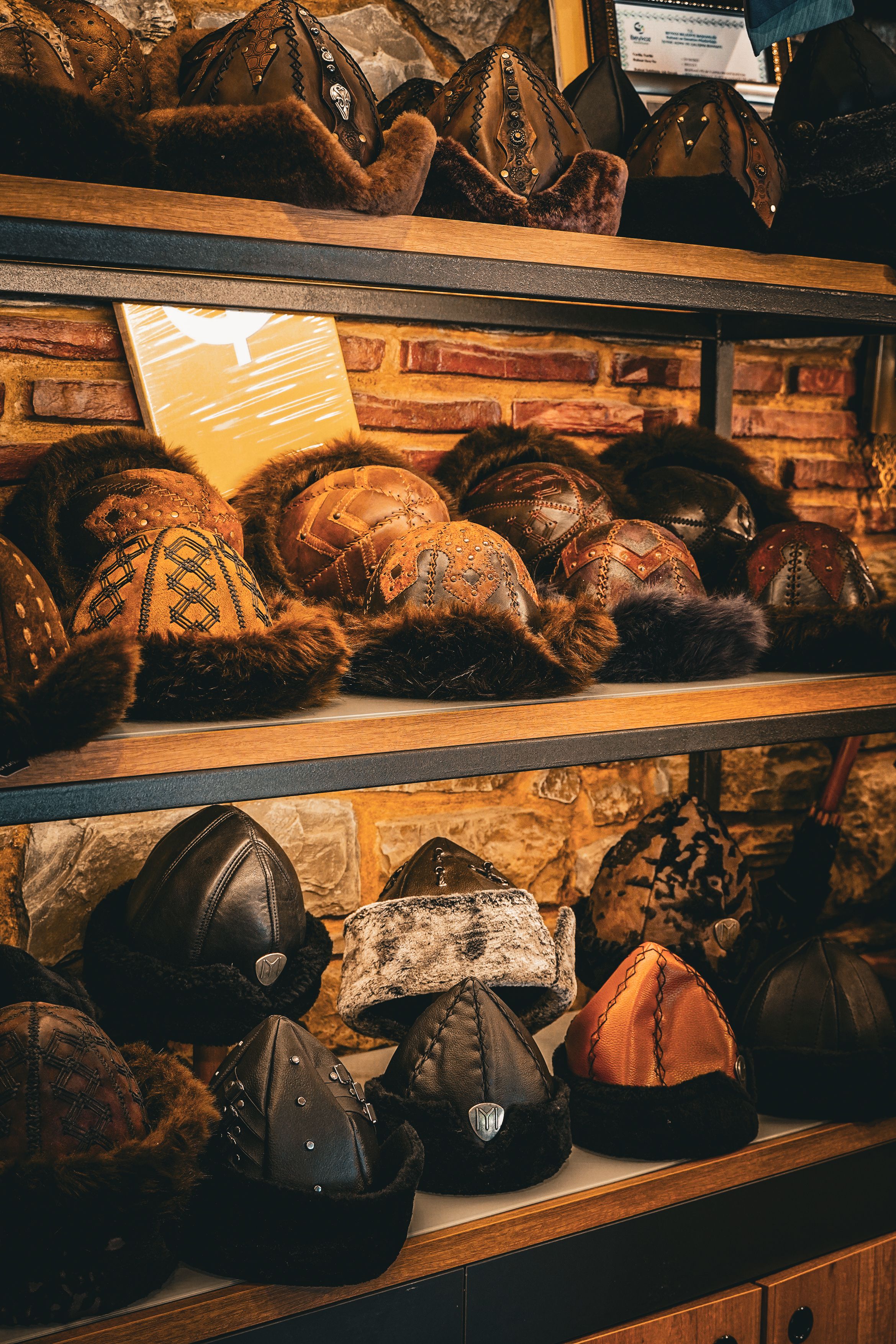 Traditional Turkish Hats on Display in Istanbul · Free Stock Photo
