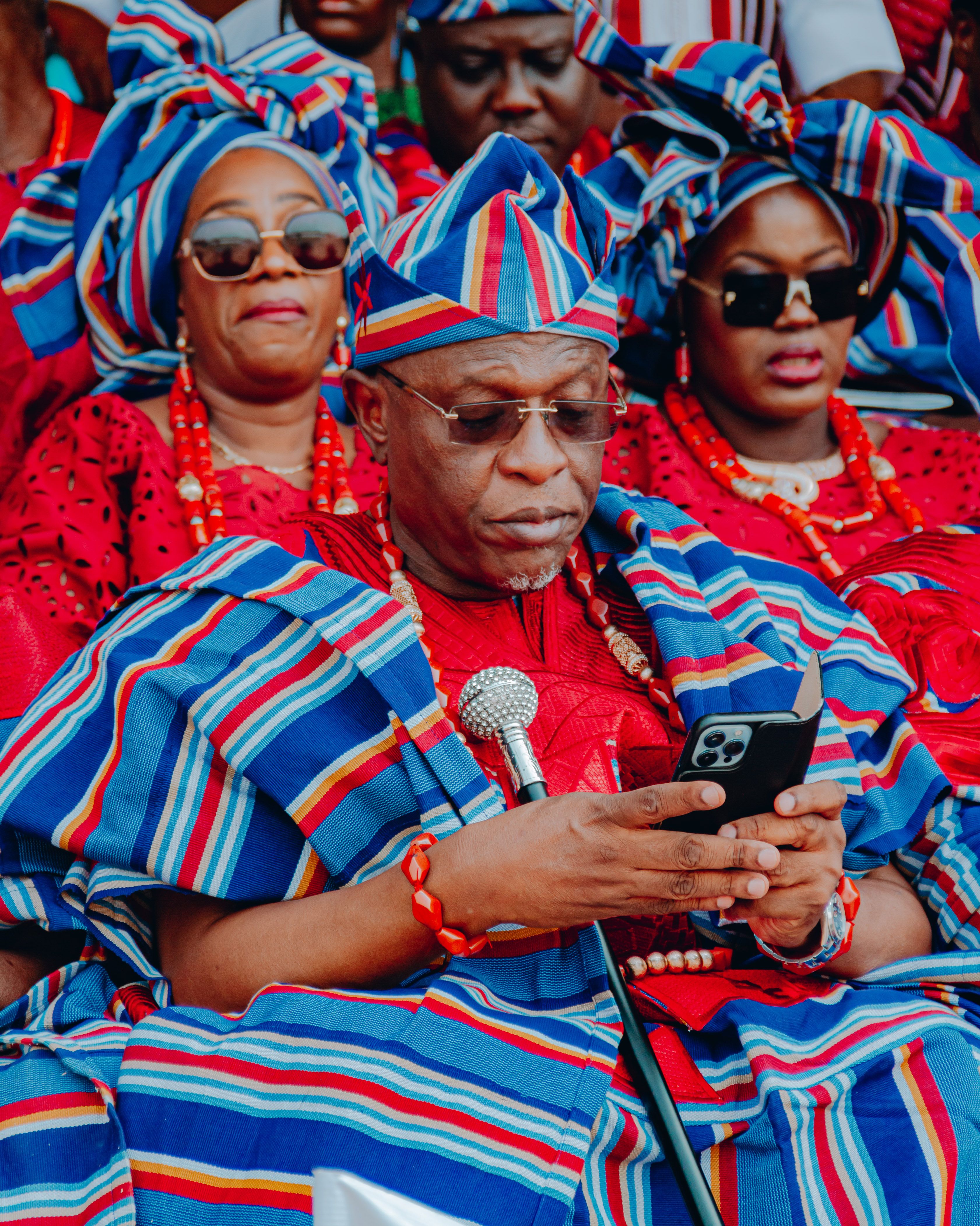 Traditional Nigerian Attire at Cultural Event · Free Stock Photo