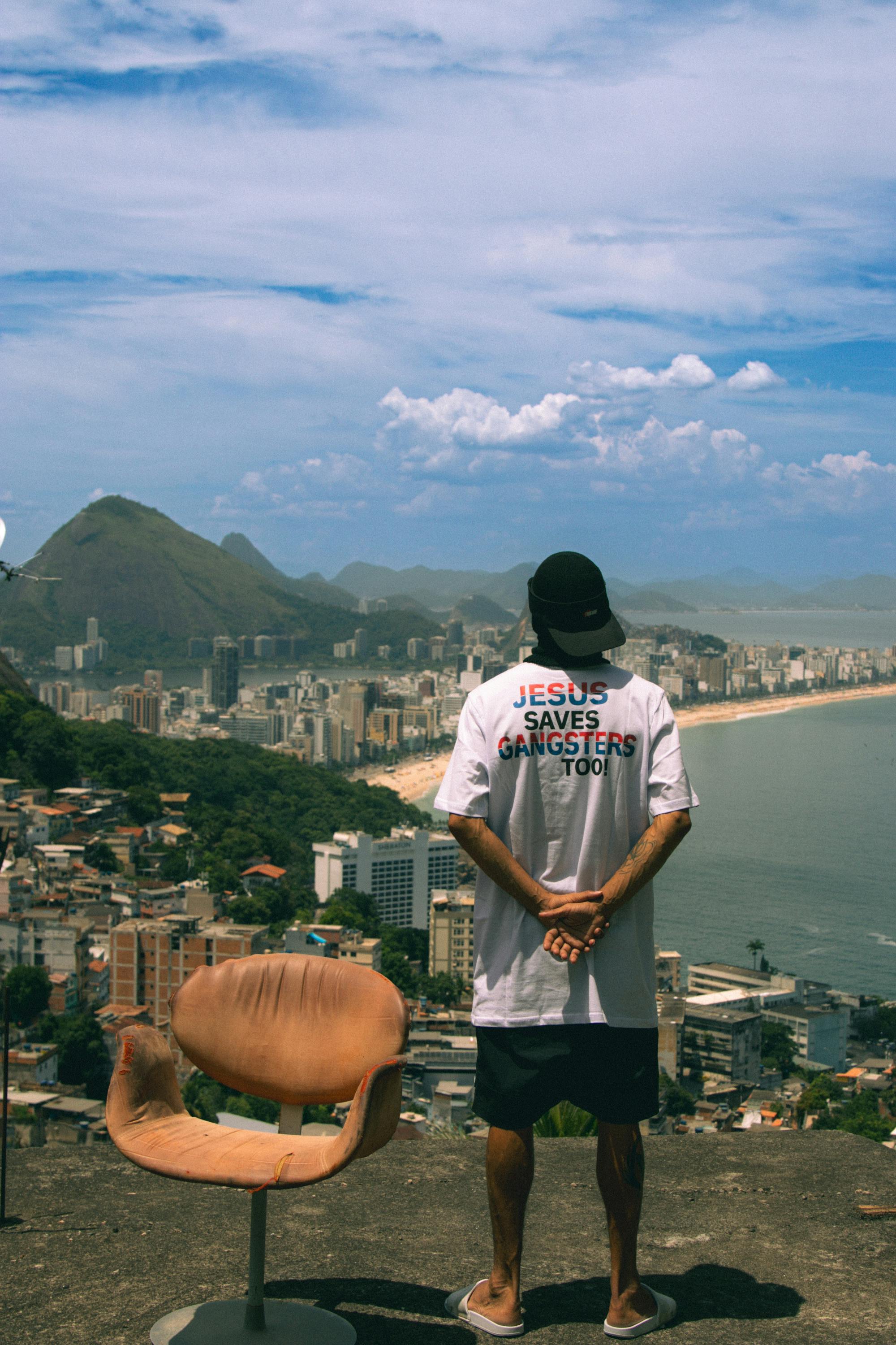 Man Overlooking Rio de Janeiro in Summer · Free Stock Photo