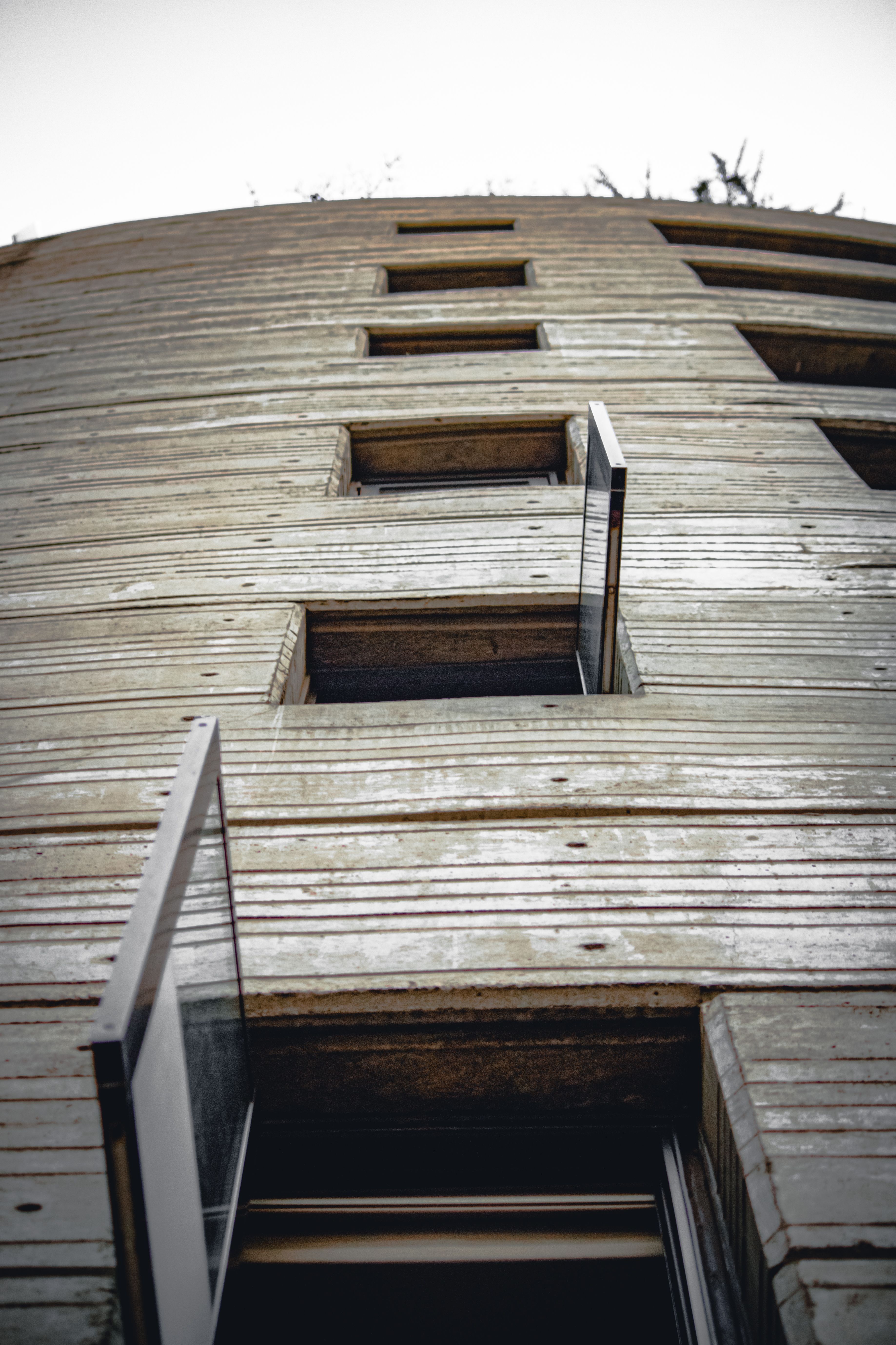 Upward View of Modern Brutalist Architecture in Mexico City · Free ...