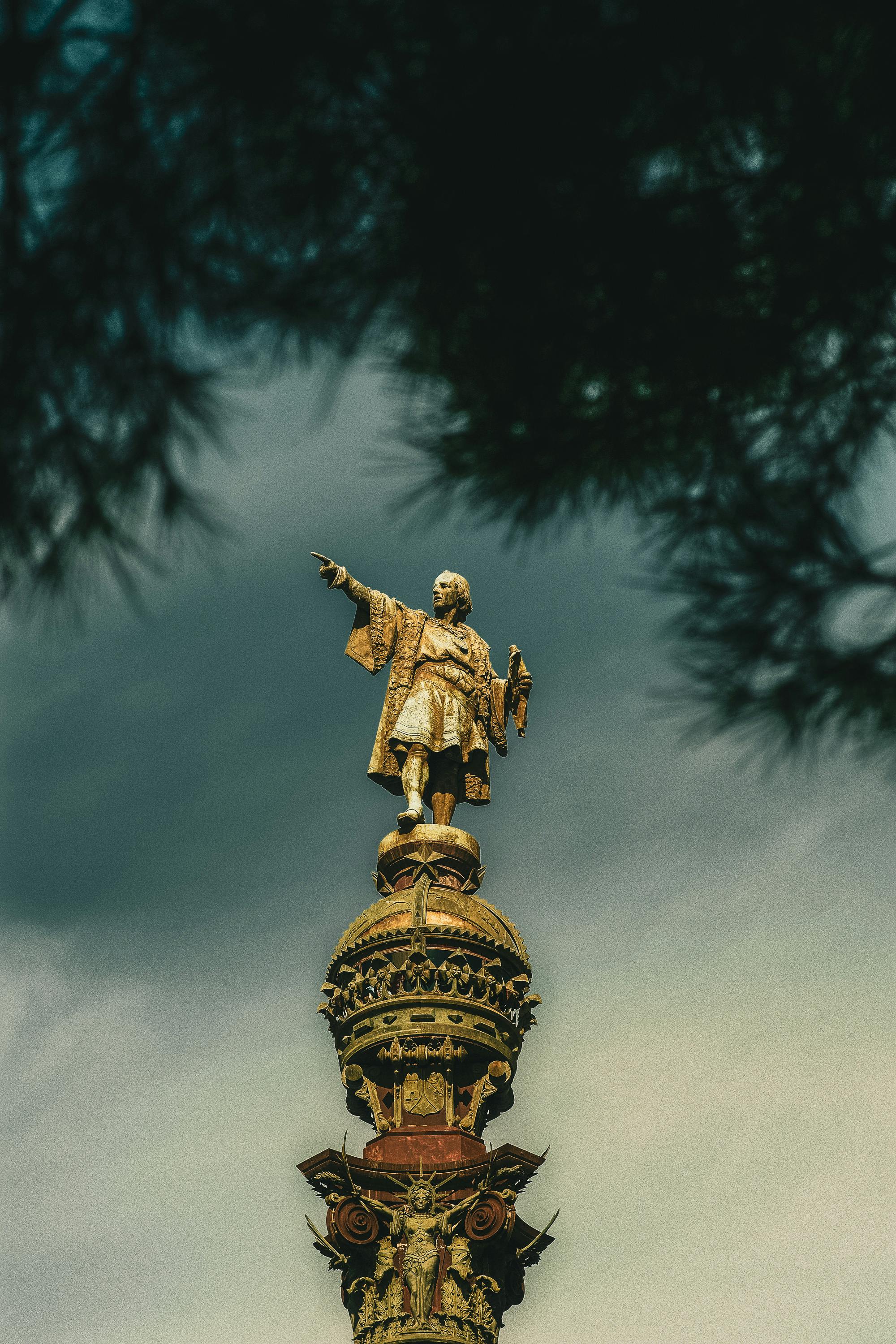 Christopher Columbus Monument in Barcelona · Free Stock Photo