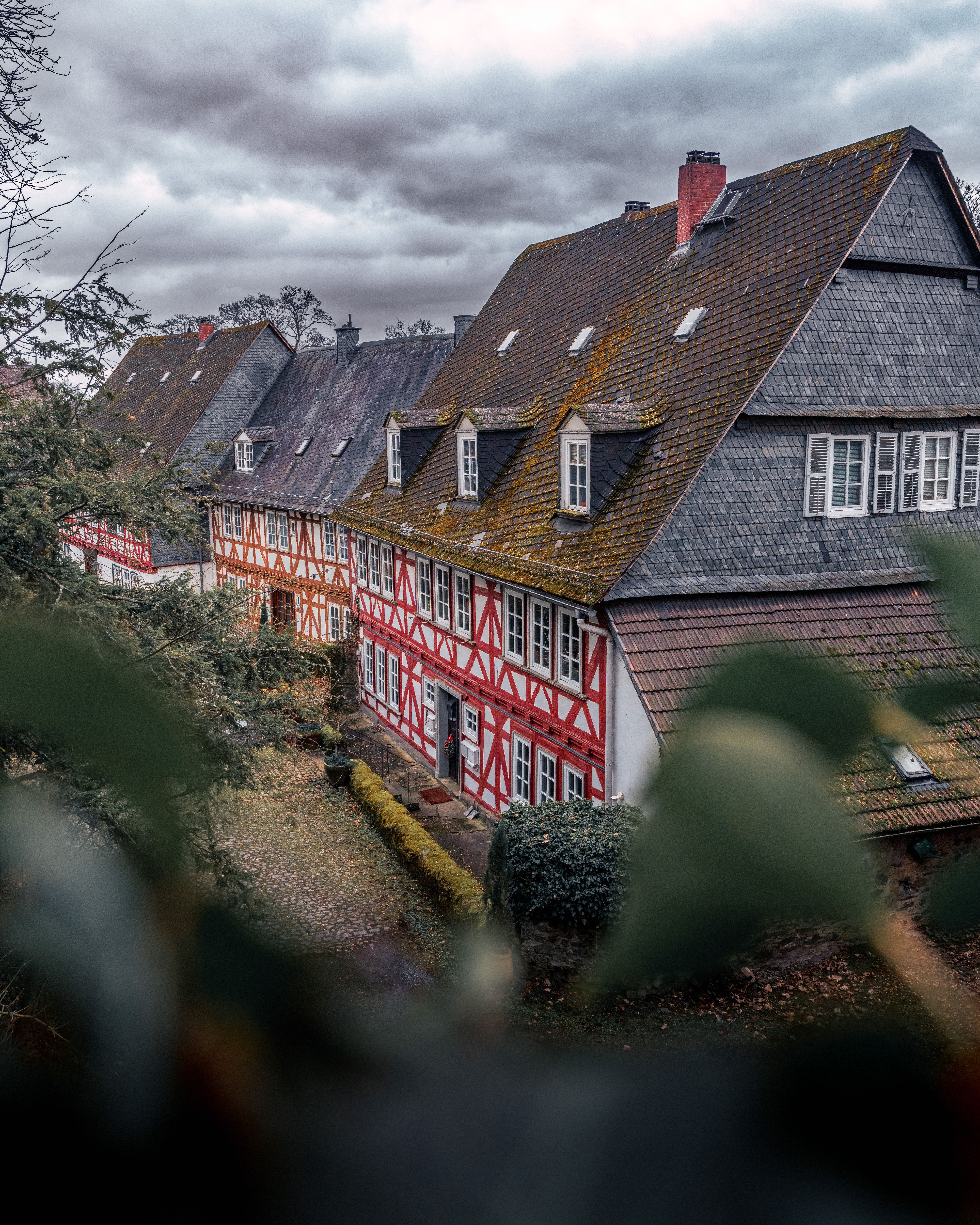 Charming Half-Timbered Houses in Rural Germany · Free Stock Photo
