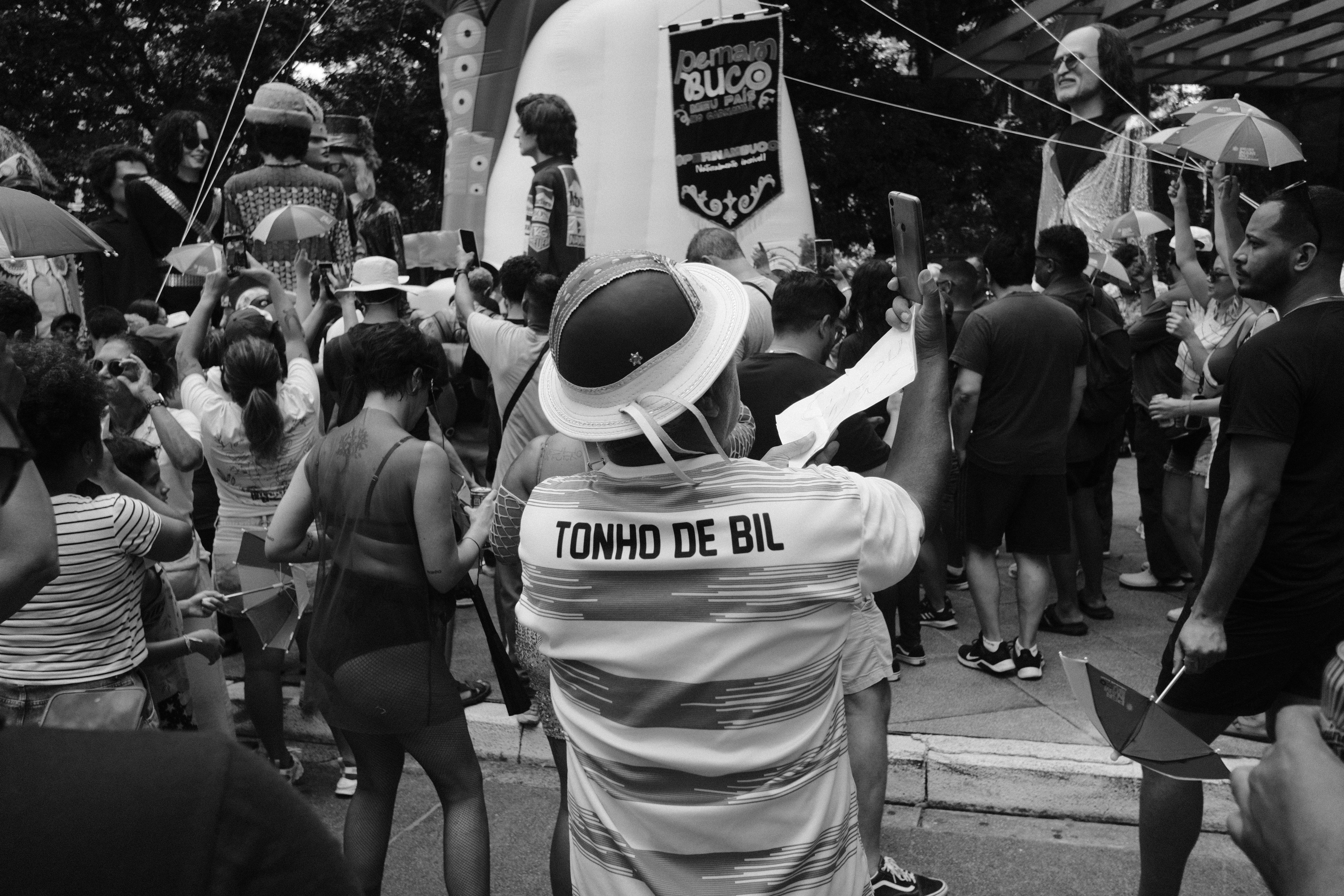 Festive Street Parade with Large Crowd Gathering · Free Stock Photo