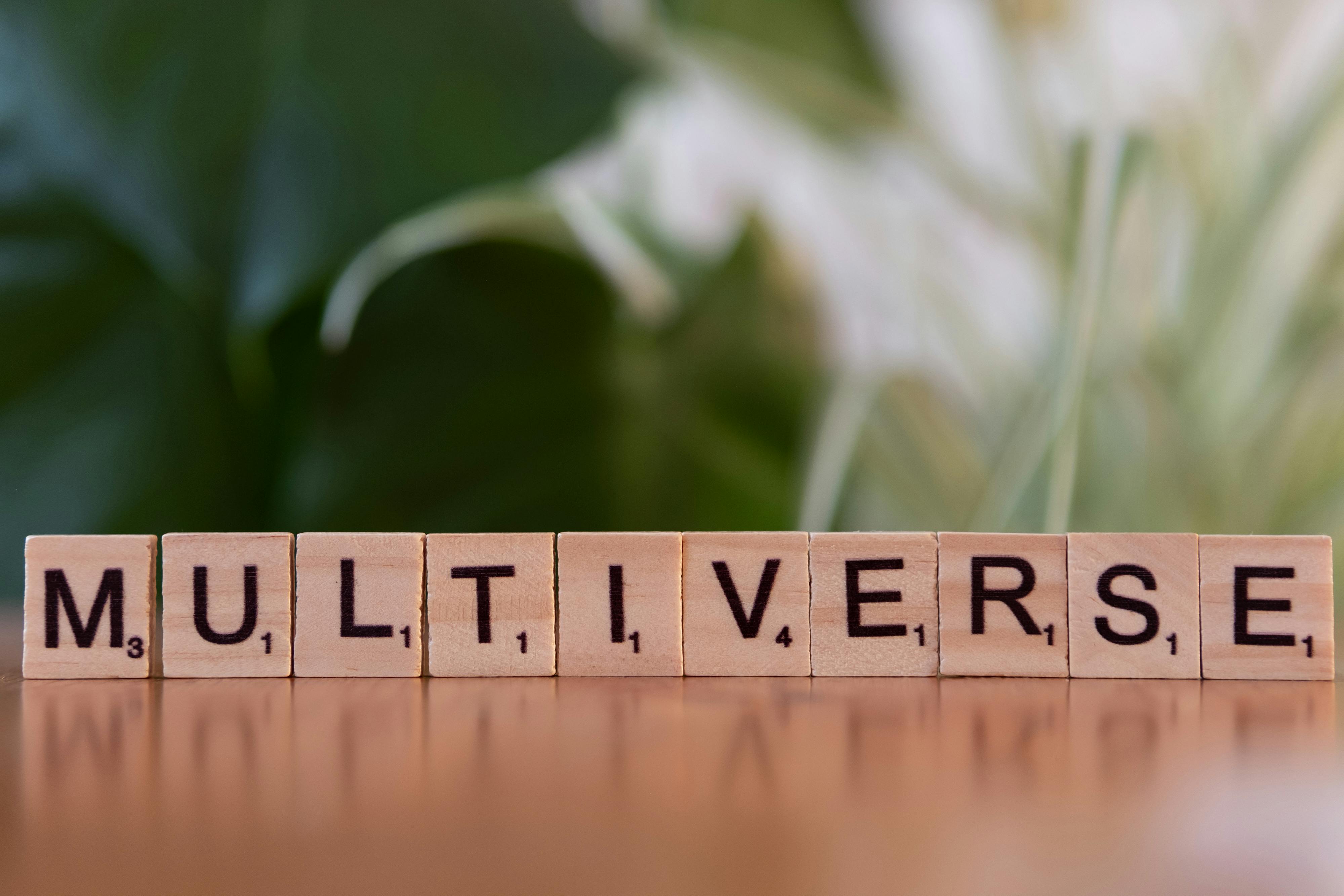Scrabble Tiles Displaying the Word Multiverse · Free Stock Photo