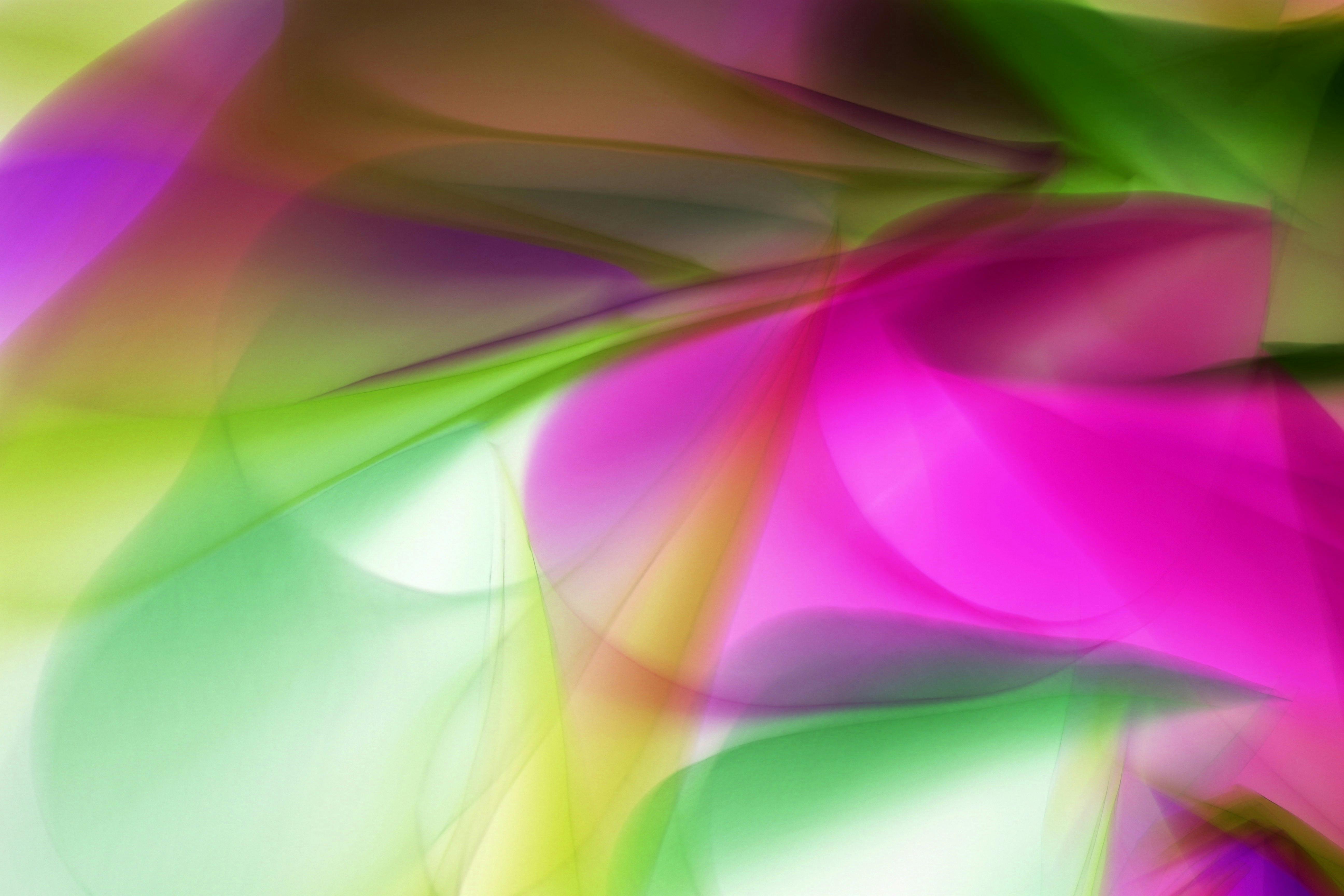 Vibrant Abstract Art with Gradient Colors · Free Stock Photo