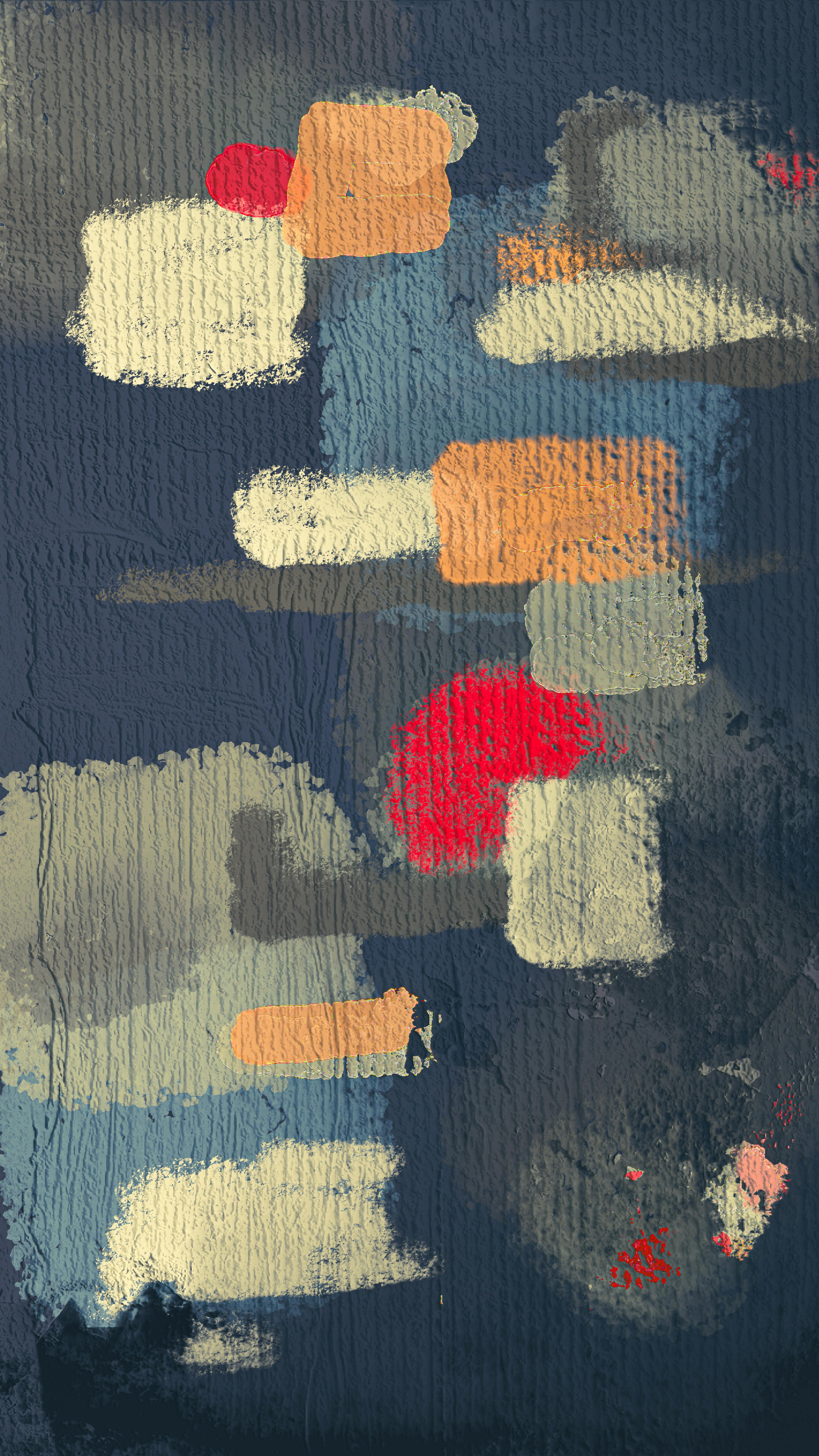 Vibrant Abstract Expressionist Texture Painting · Free Stock Photo