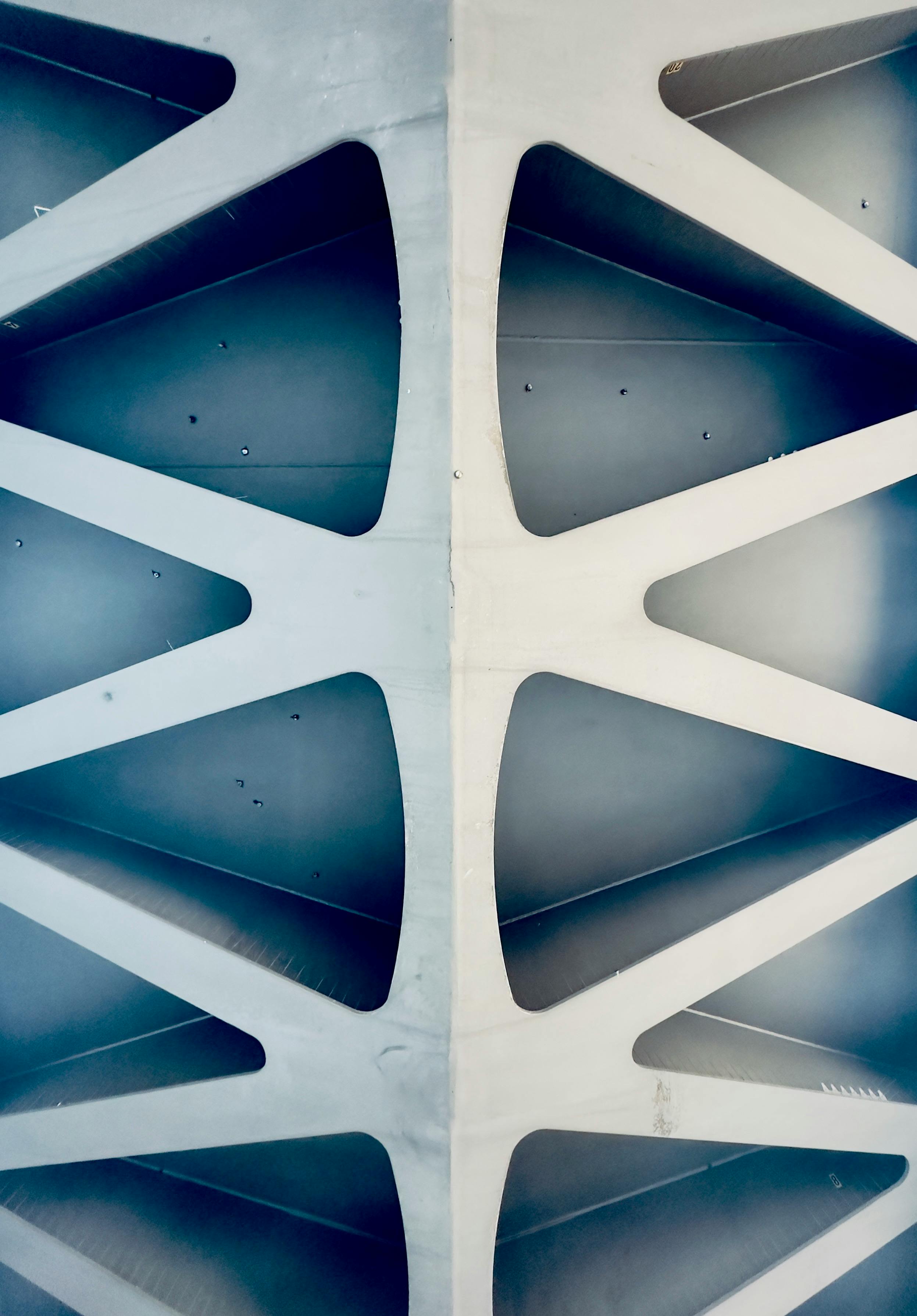 Modern architectural abstract featuring geometric patterns · Free Stock ...