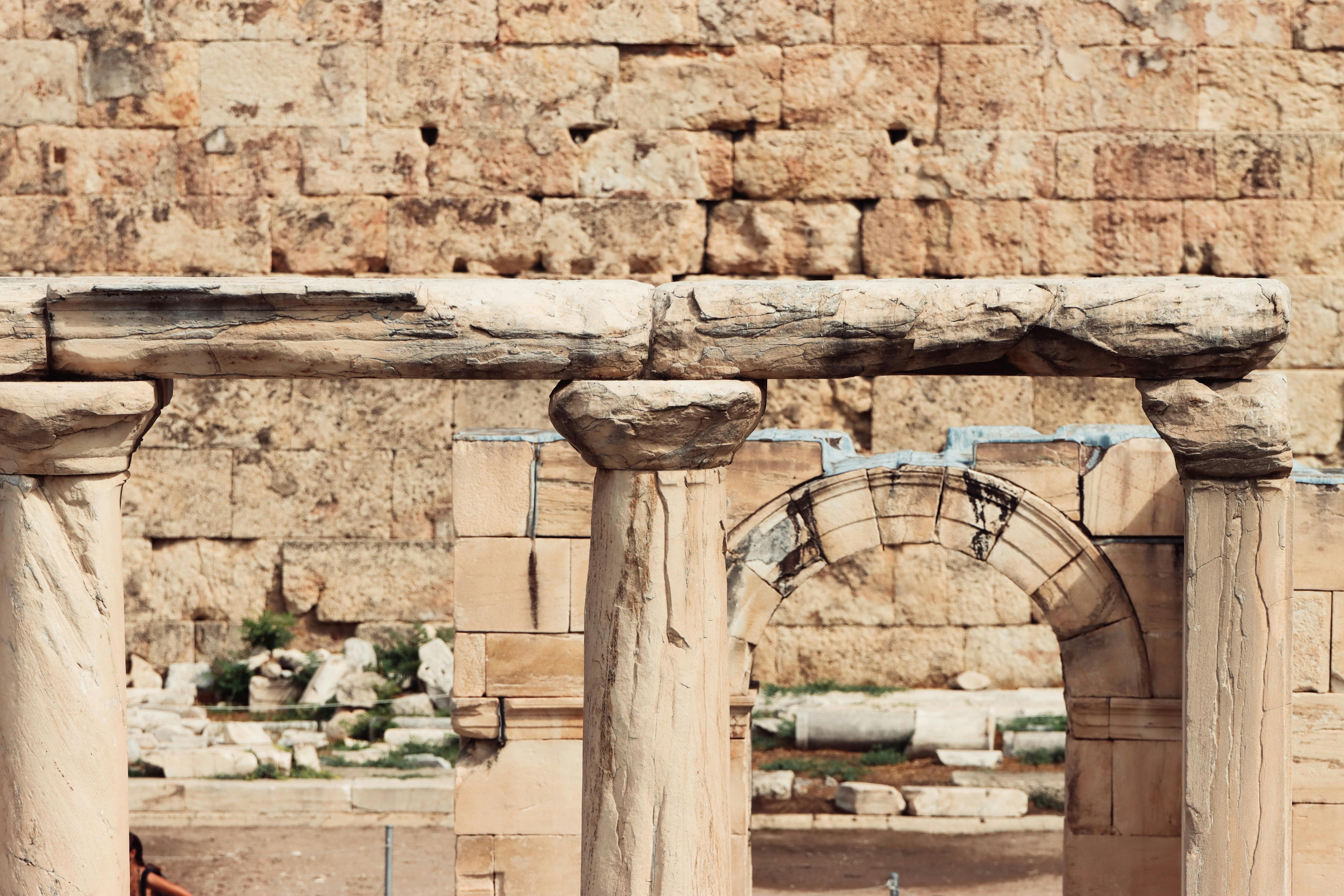 Ancient Stone Architecture in Athens, Greece · Free Stock Photo