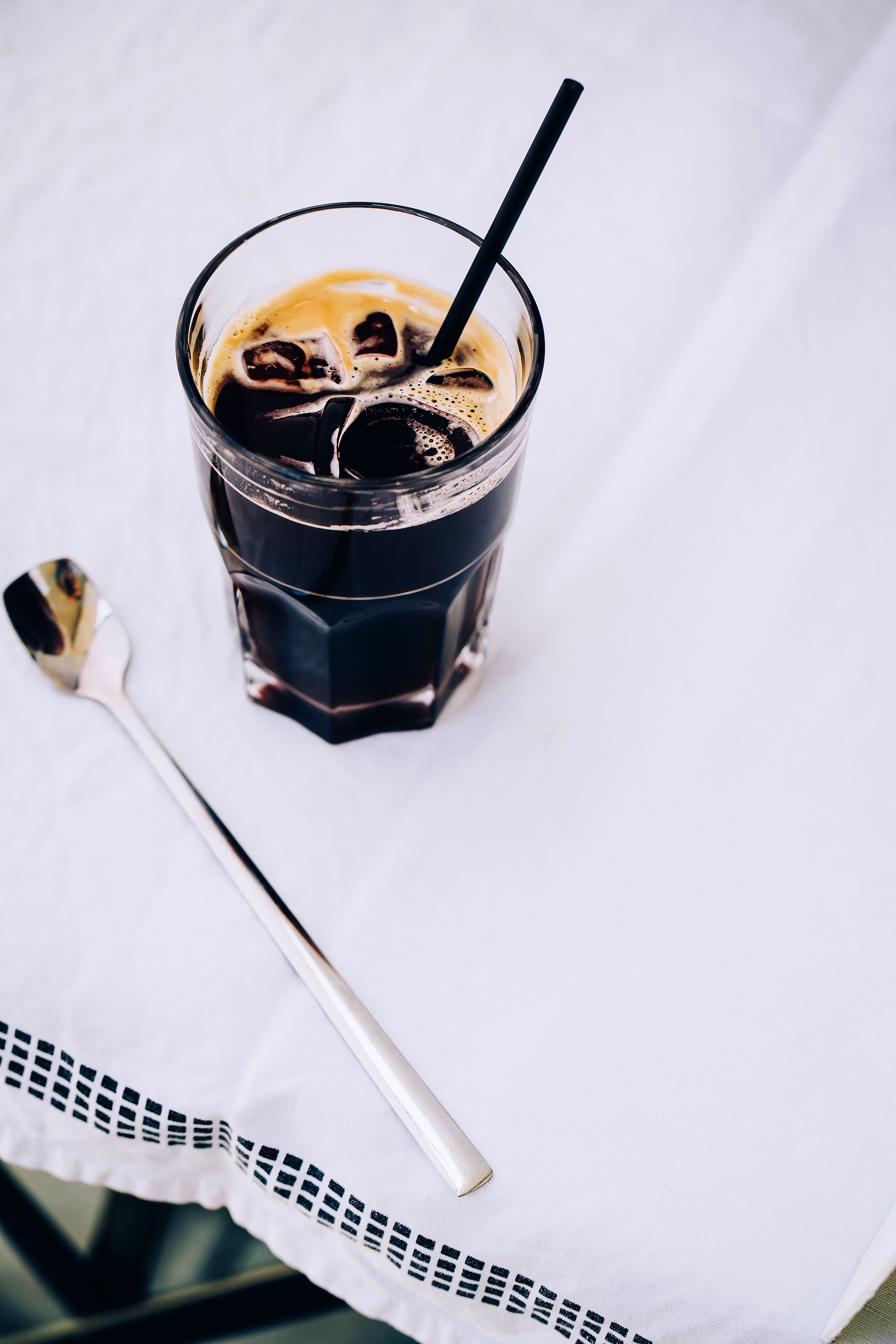 Refreshing Iced Coffee on a Summer Day · Free Stock Photo