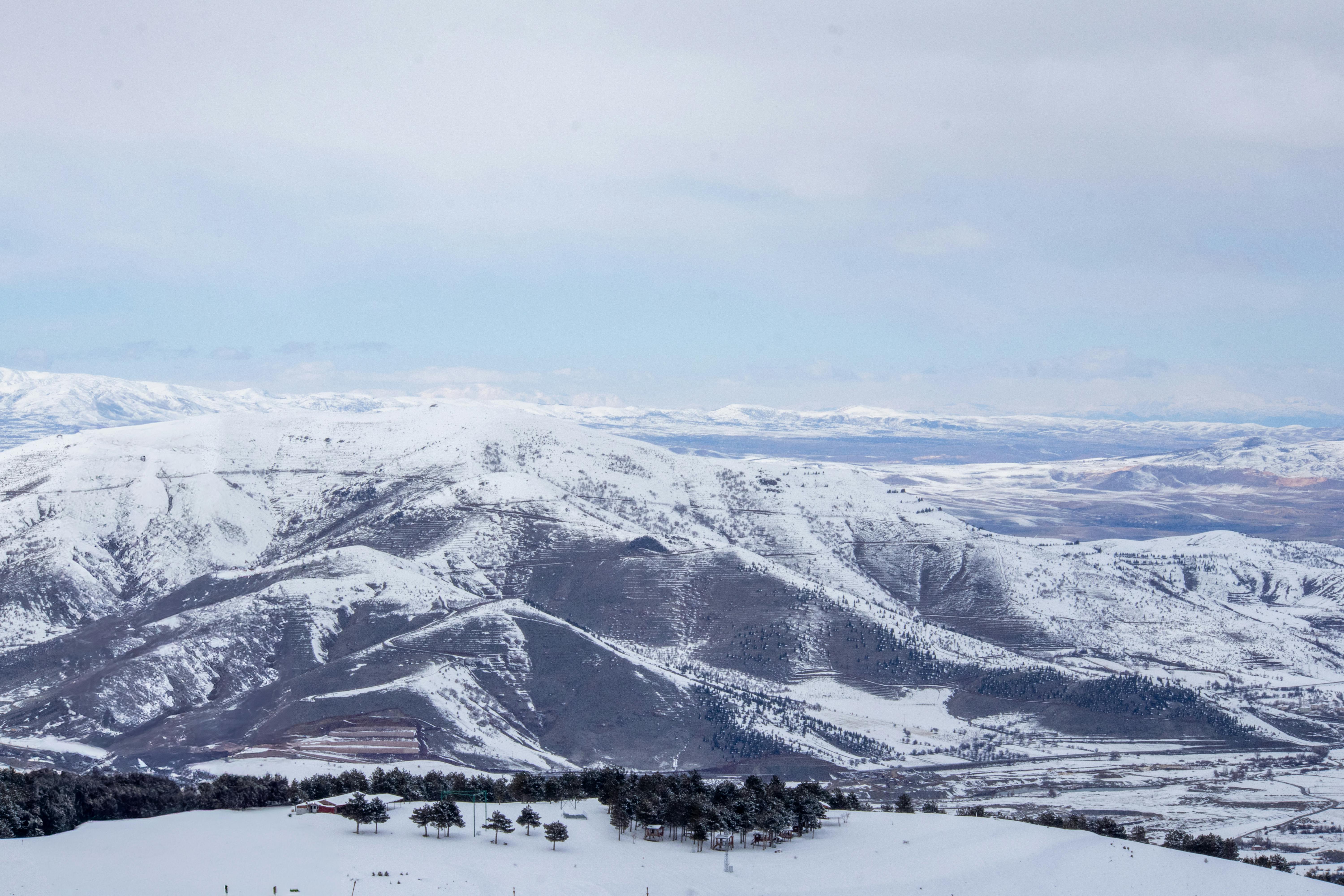 Snow-Covered Mountains in Sivrice, Turkey · Free Stock Photo