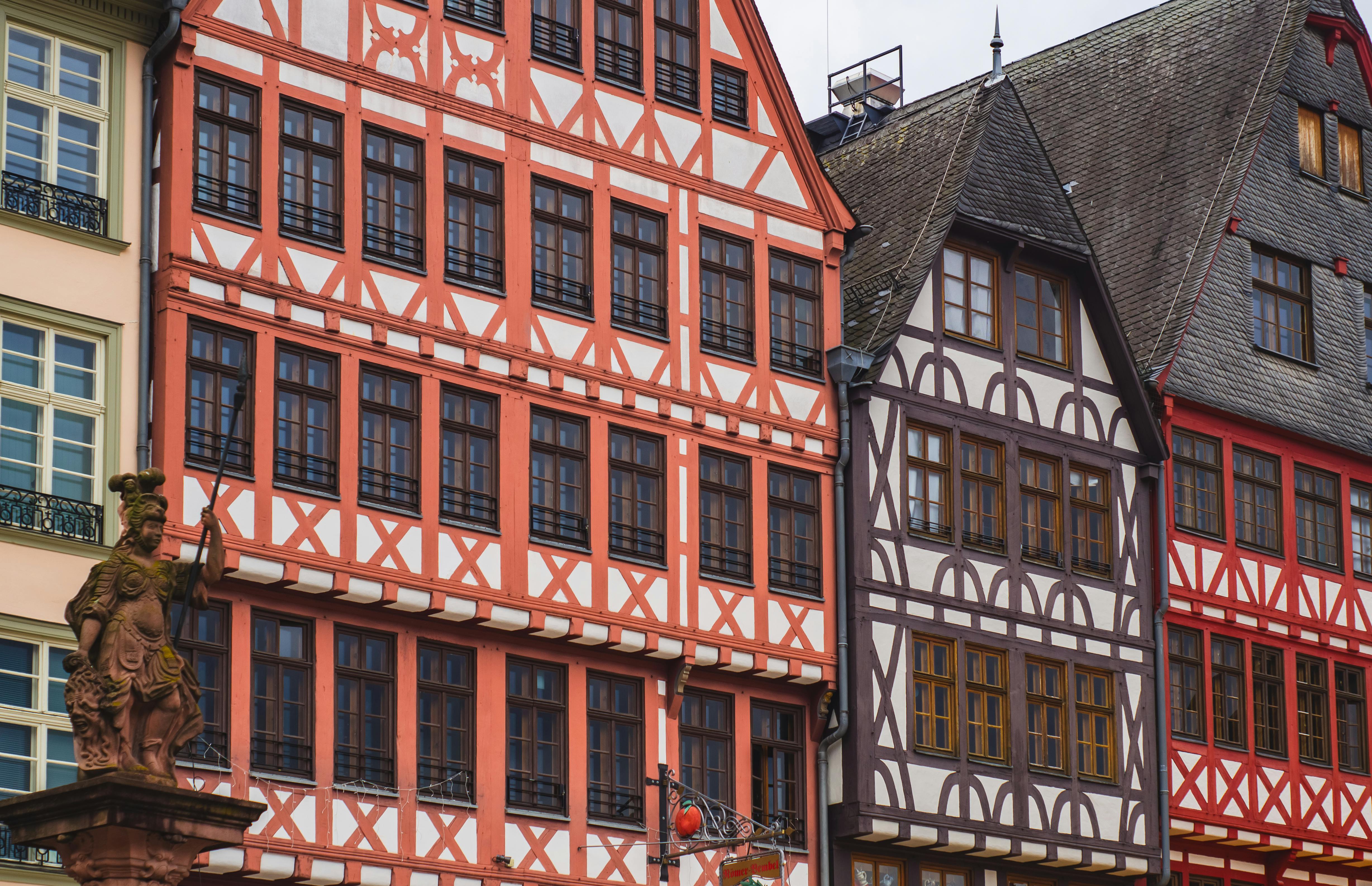 Traditional German Timber-Framed Architecture · Free Stock Photo
