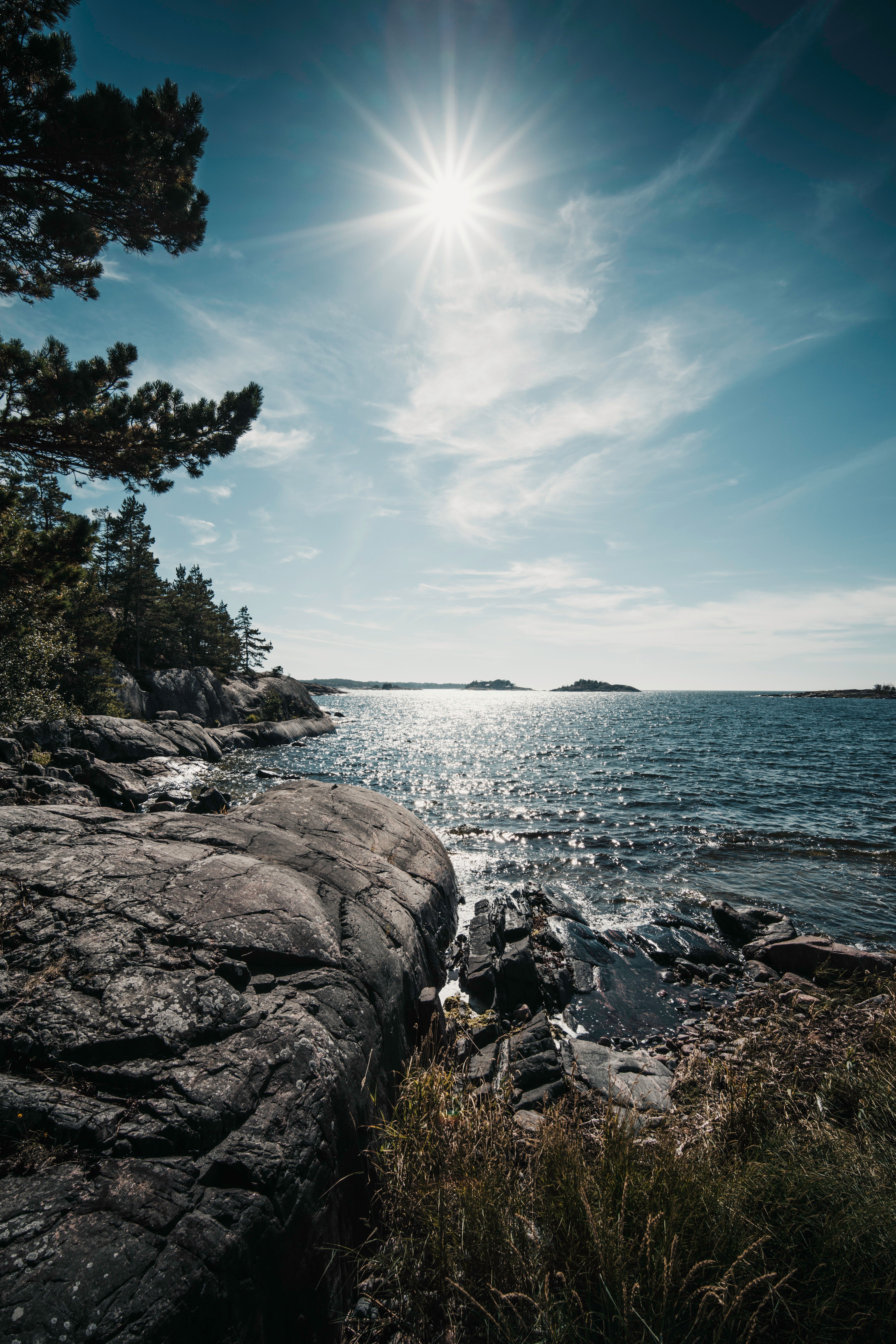 Scenic Finnish Archipelago Under Summer Sun · Free Stock Photo