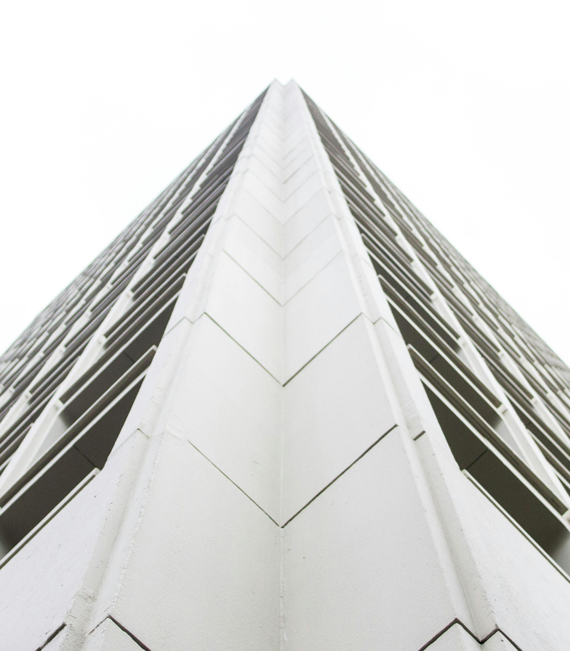 Abstract Minimalist Skyscraper Architecture · Free Stock Photo
